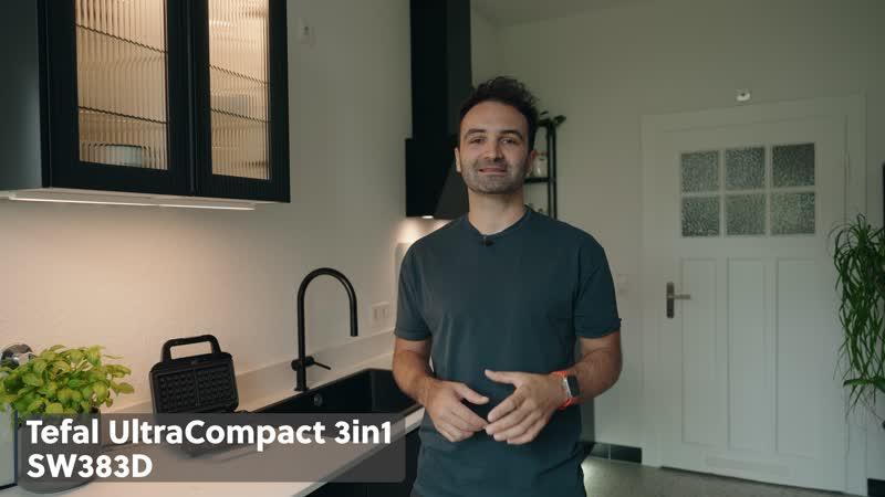 UltraCompact 3in1 Sandwichmaker, Waffeleisen & Panini-Toaster SW383D | Sandwichmaker und ...