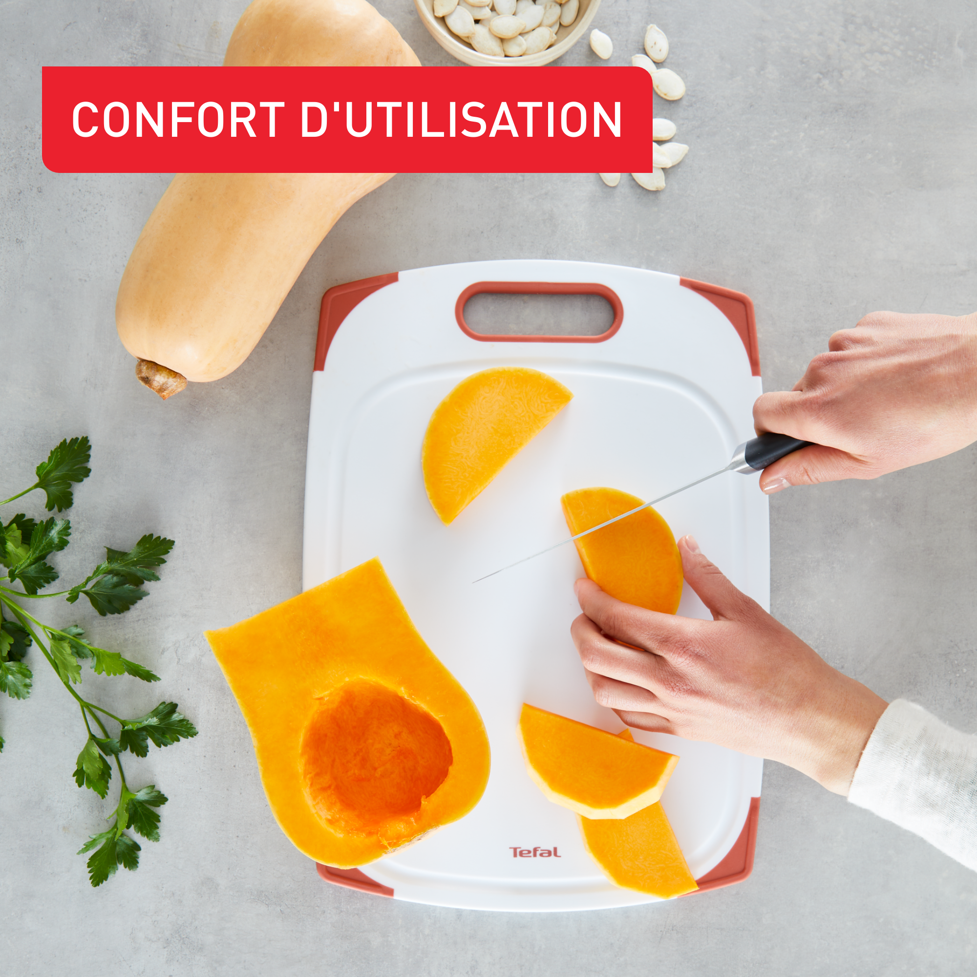 Fresh Kitchen K2084004 Planche à découper en plastique - Antidérapante ...