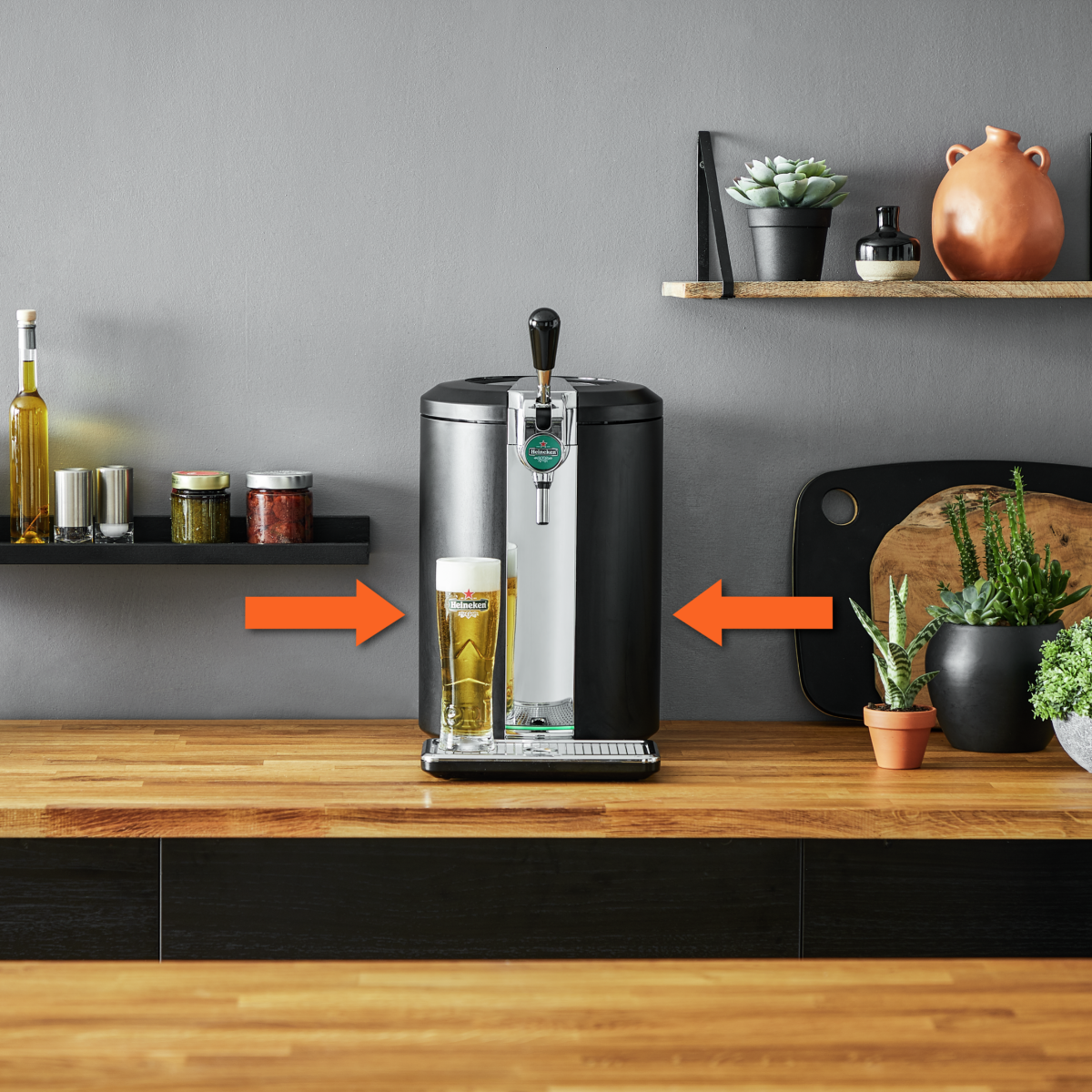 KRUPS BEERTENDER COMPACT NOIR VB450E10