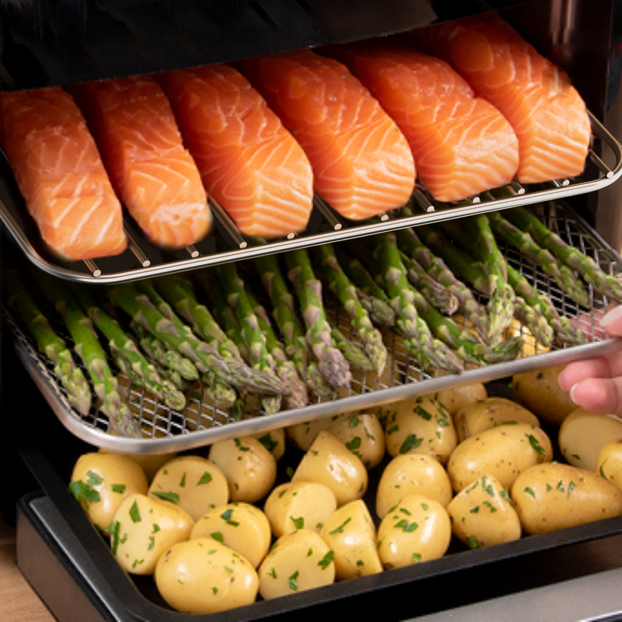 Easy Fry Multifonction, 15L, Four Air fryer, Inox | Air Fryers ...