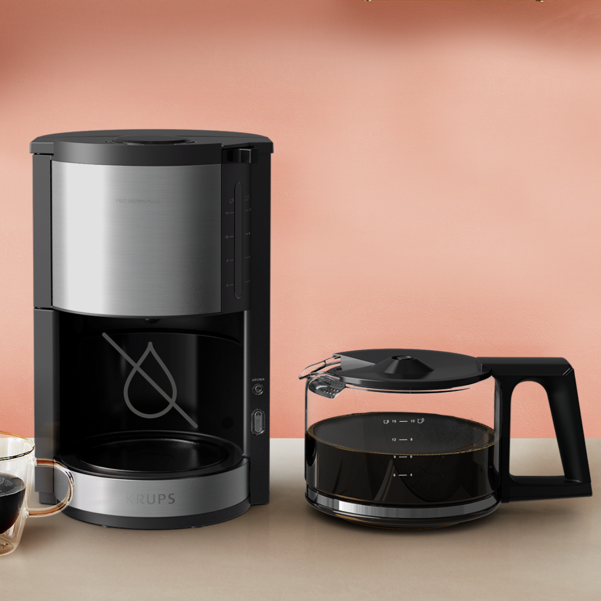 Pro Aroma Plus KM3210 | Filterkaffeemaschinen | Krups