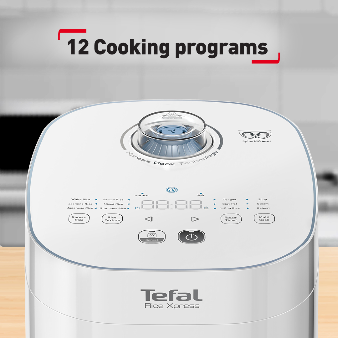 Shop Tefal Rice Xpress Fuzzy Logic Rice Cooker RK5221 | TEFAL MALAYSIA