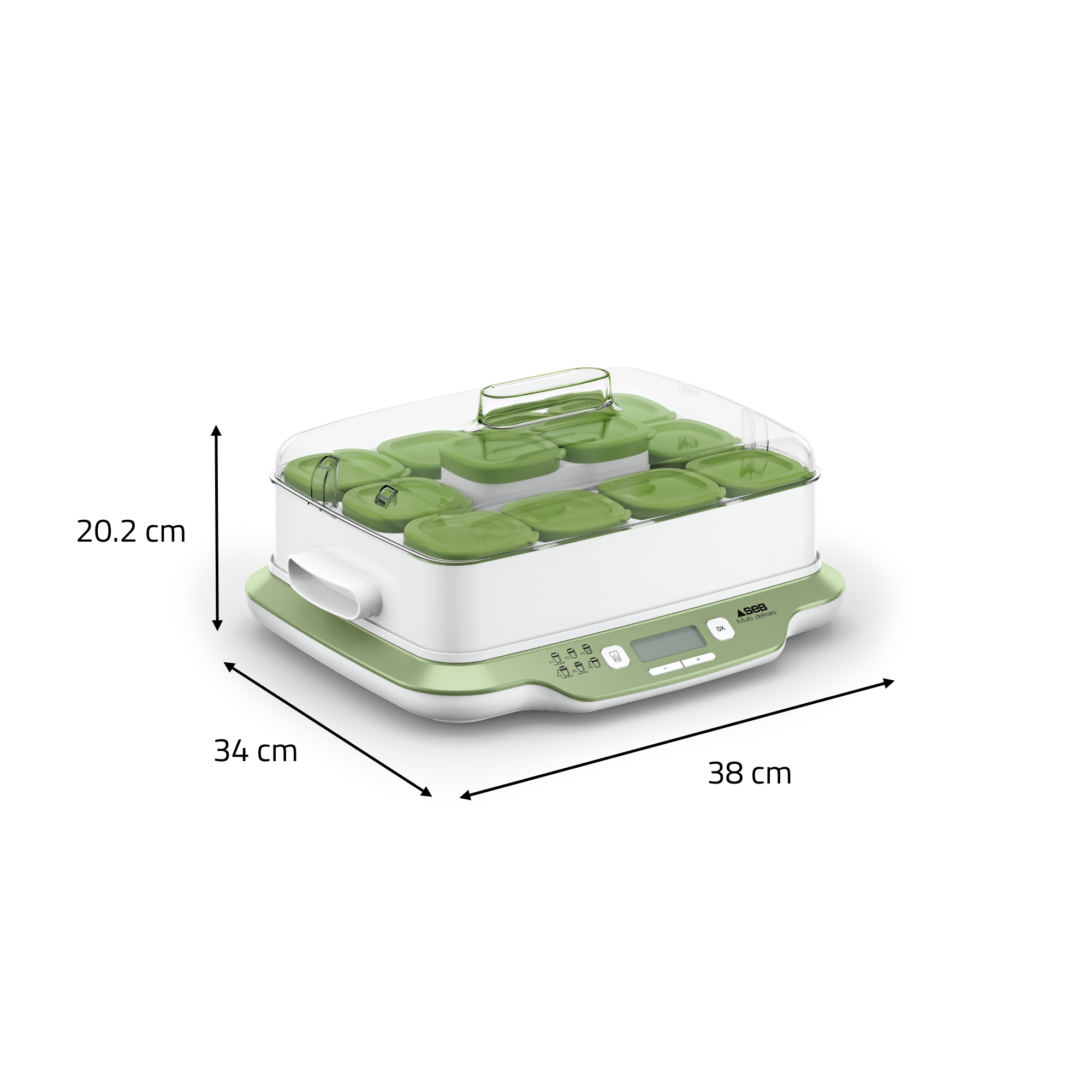 Multi Delices Express & Végétal 12 pots | Yaourtières SEB | Seb