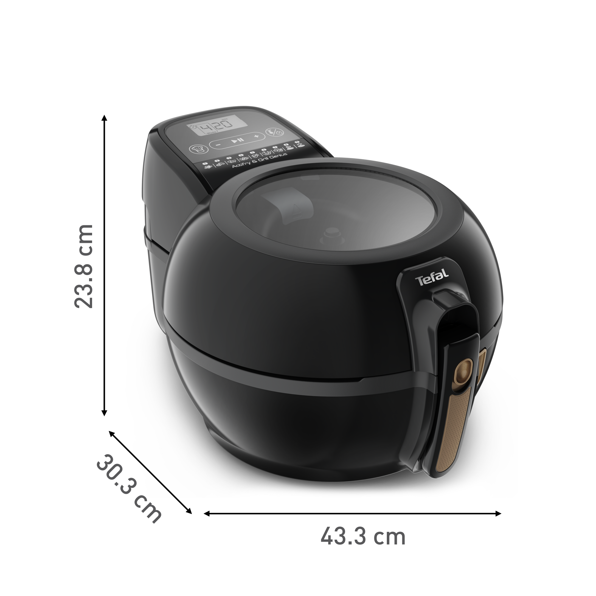 Instructions Tefal ActiFry & Grill Genius Heißluftfritteuse FZ775810 ...