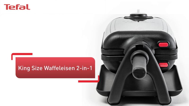 King Size 2-in-1 Sandwichmaker & Waffeleisen WM755D | Sandwichmaker und ...