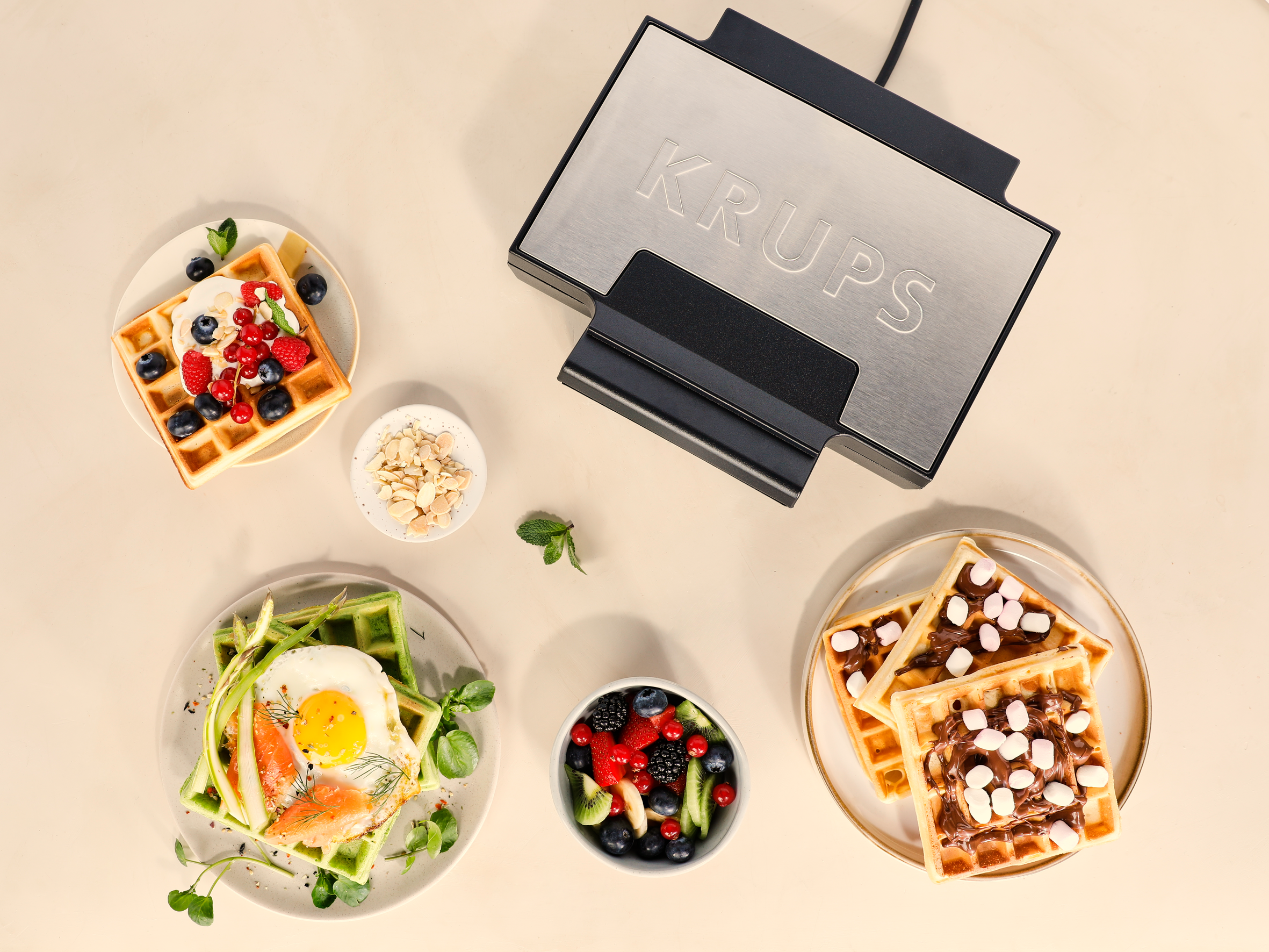 FDK Iconic Waffelmaker FDK261 | Waffeleisen | Krups