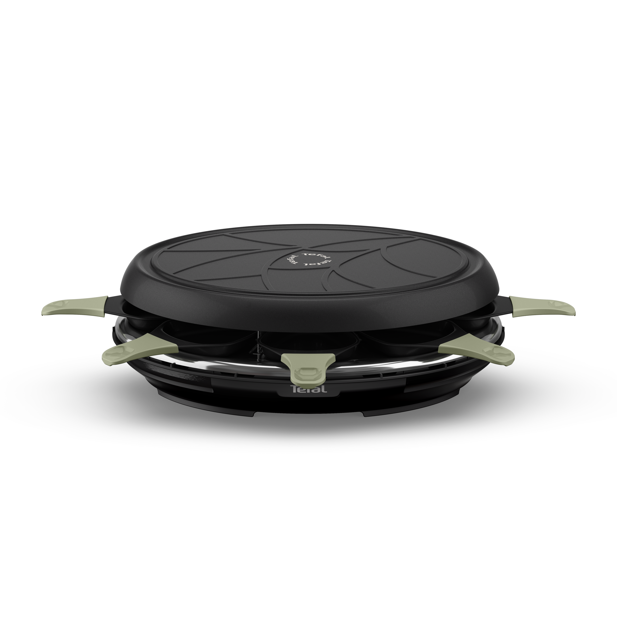 Eco Raclette, Appareil à raclette et gril, Antiadhésif, 8 personnes ...