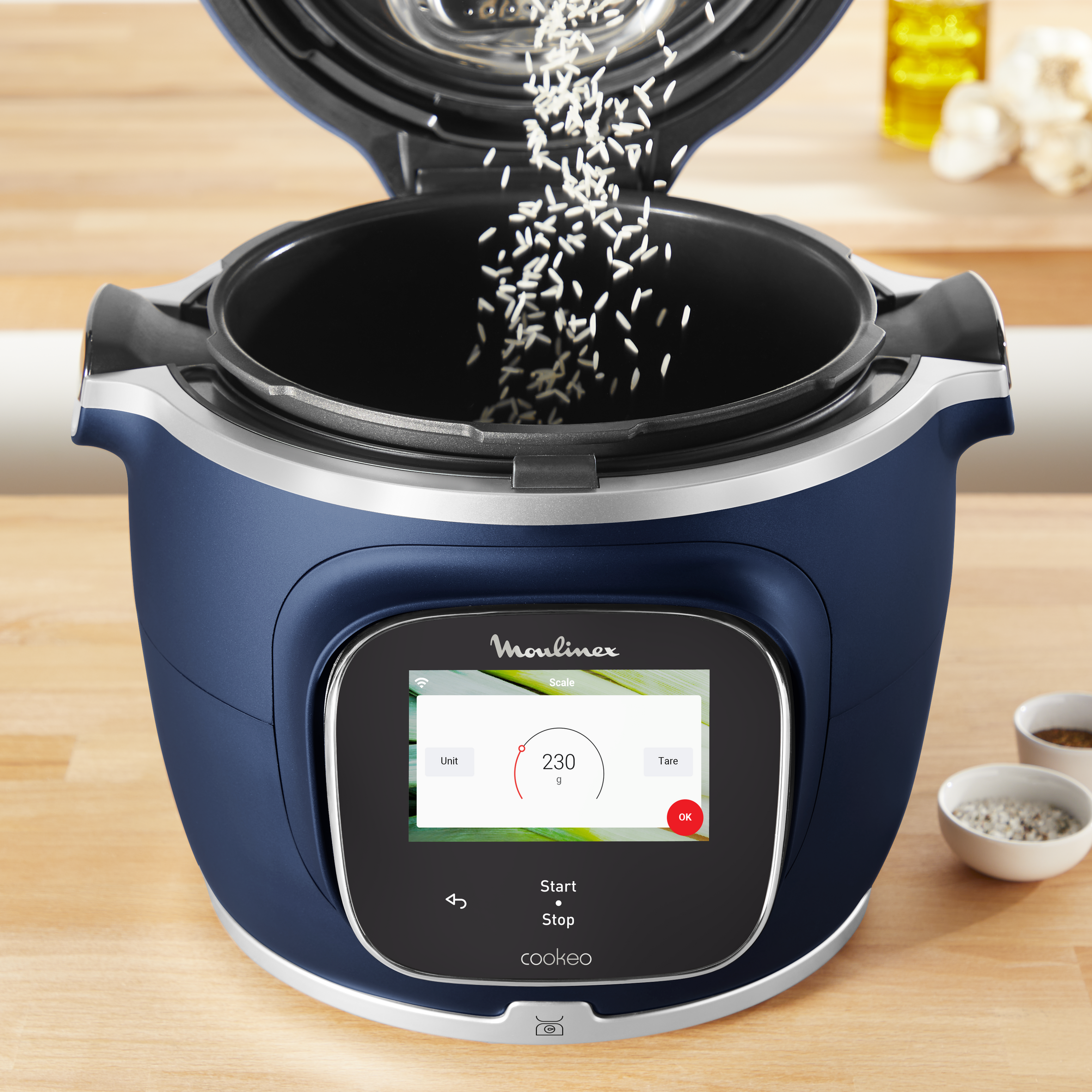 Moulinex Cookeo Touch Pro Multicuiseur, Balance intégrée, Connecté ...