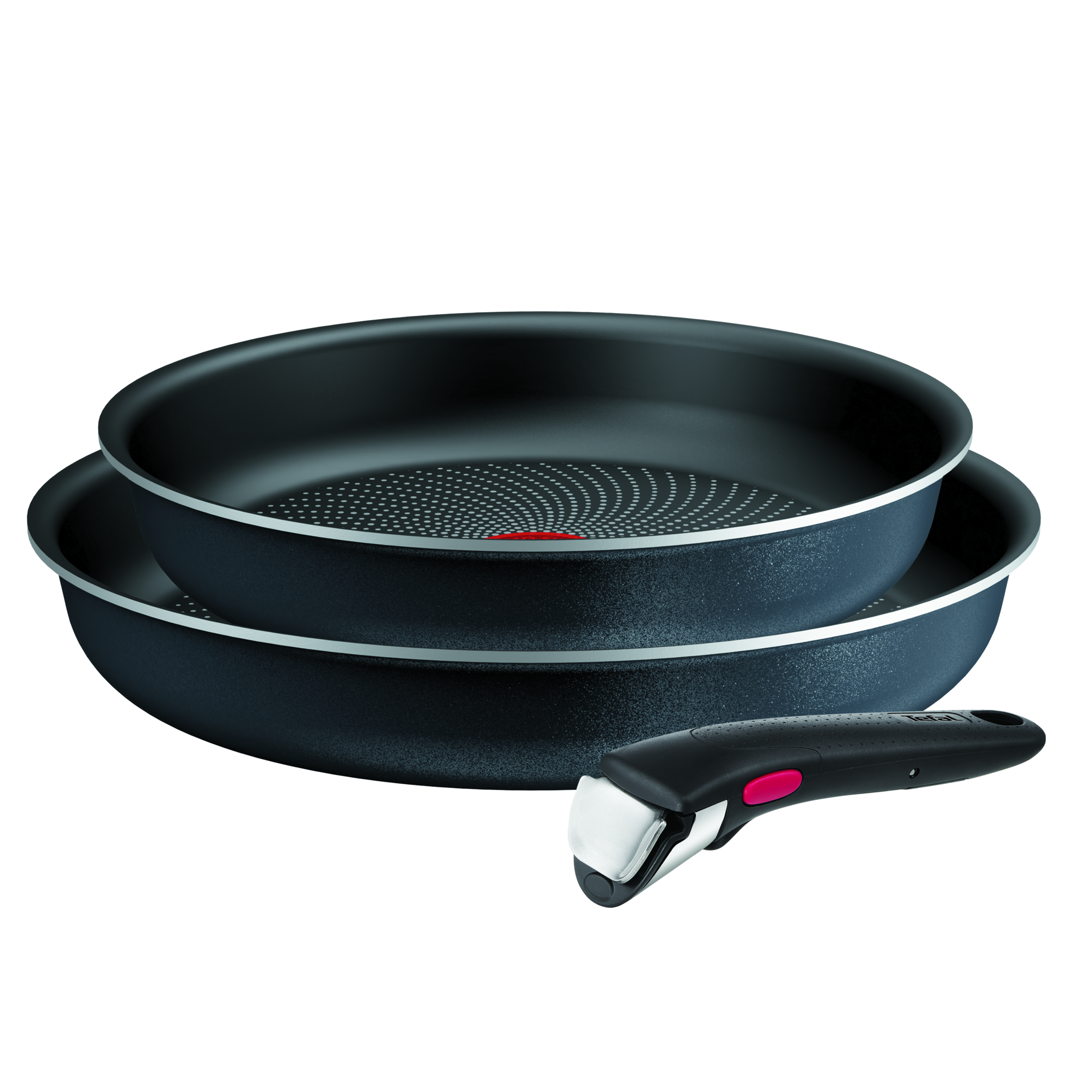 Ingenio So'Light L7239103 Set van 2 pannen 24/28 cm + afneembare ...