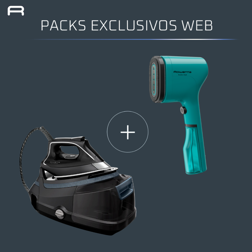 Promo Pack Eco Steam Pro + Pure Pop Verde | Rowenta