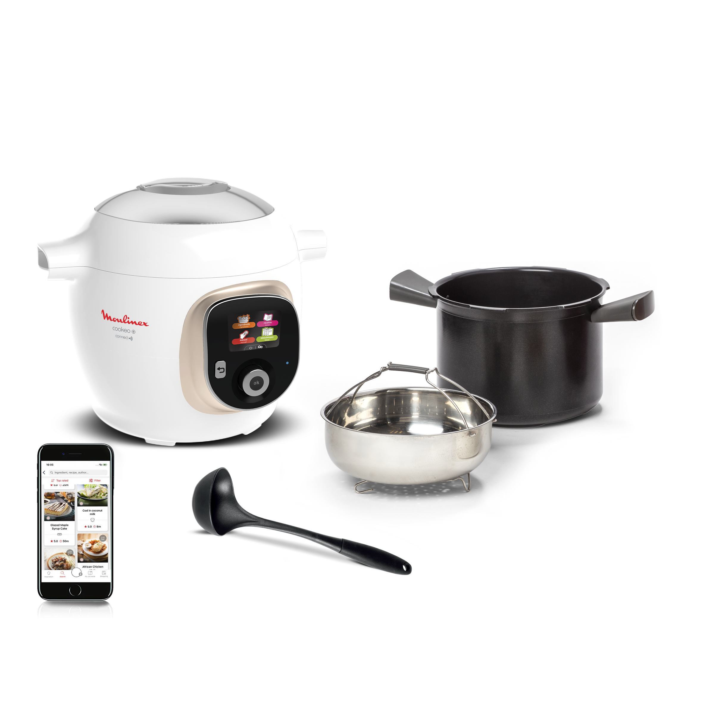 Cookeo+ Connect CE86DA10 Intelligente hogedruk multicooker - 6 ...