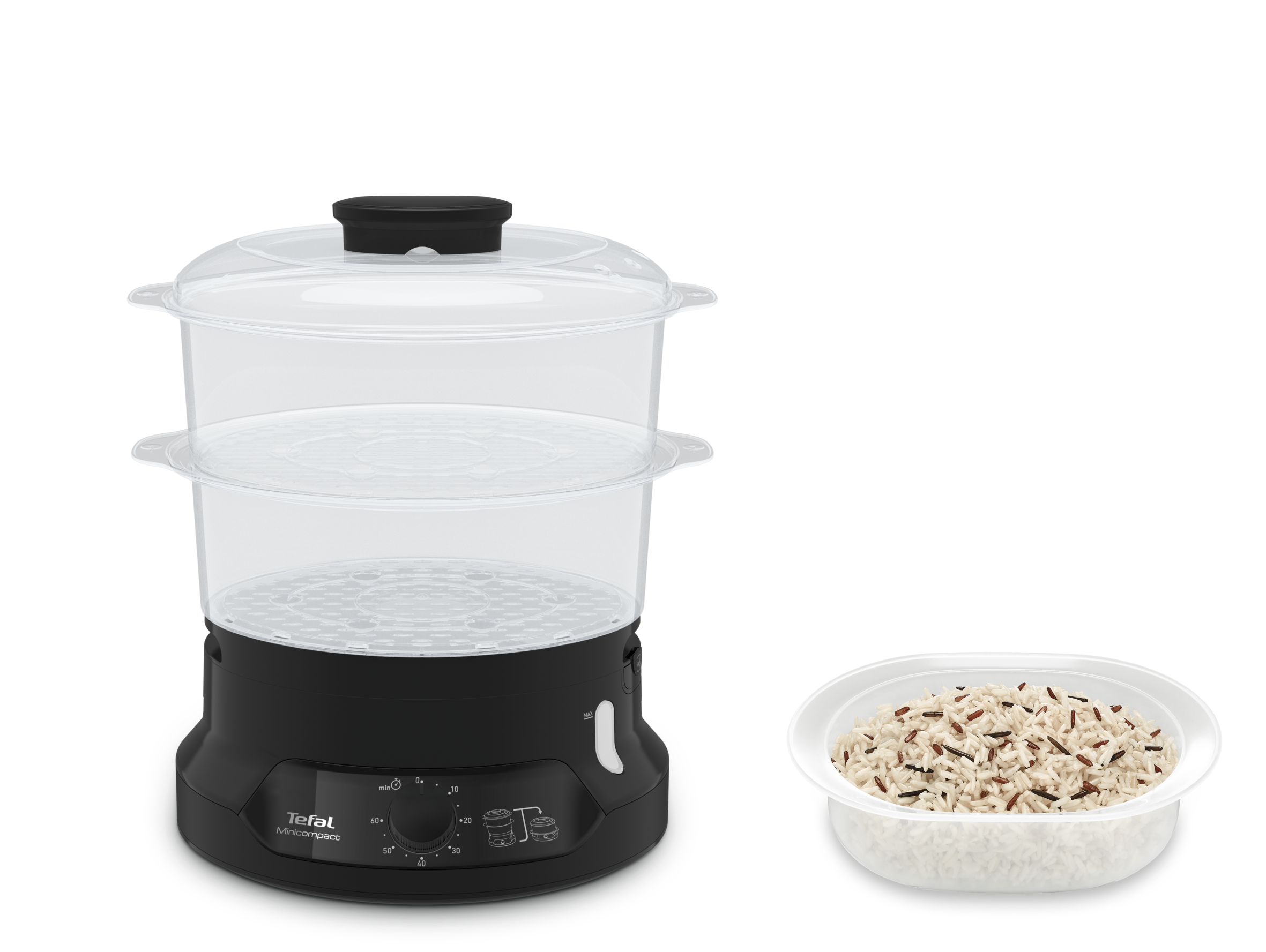 Tefal Minicompact Steamer (BPA Free) VC1398 | TEFAL