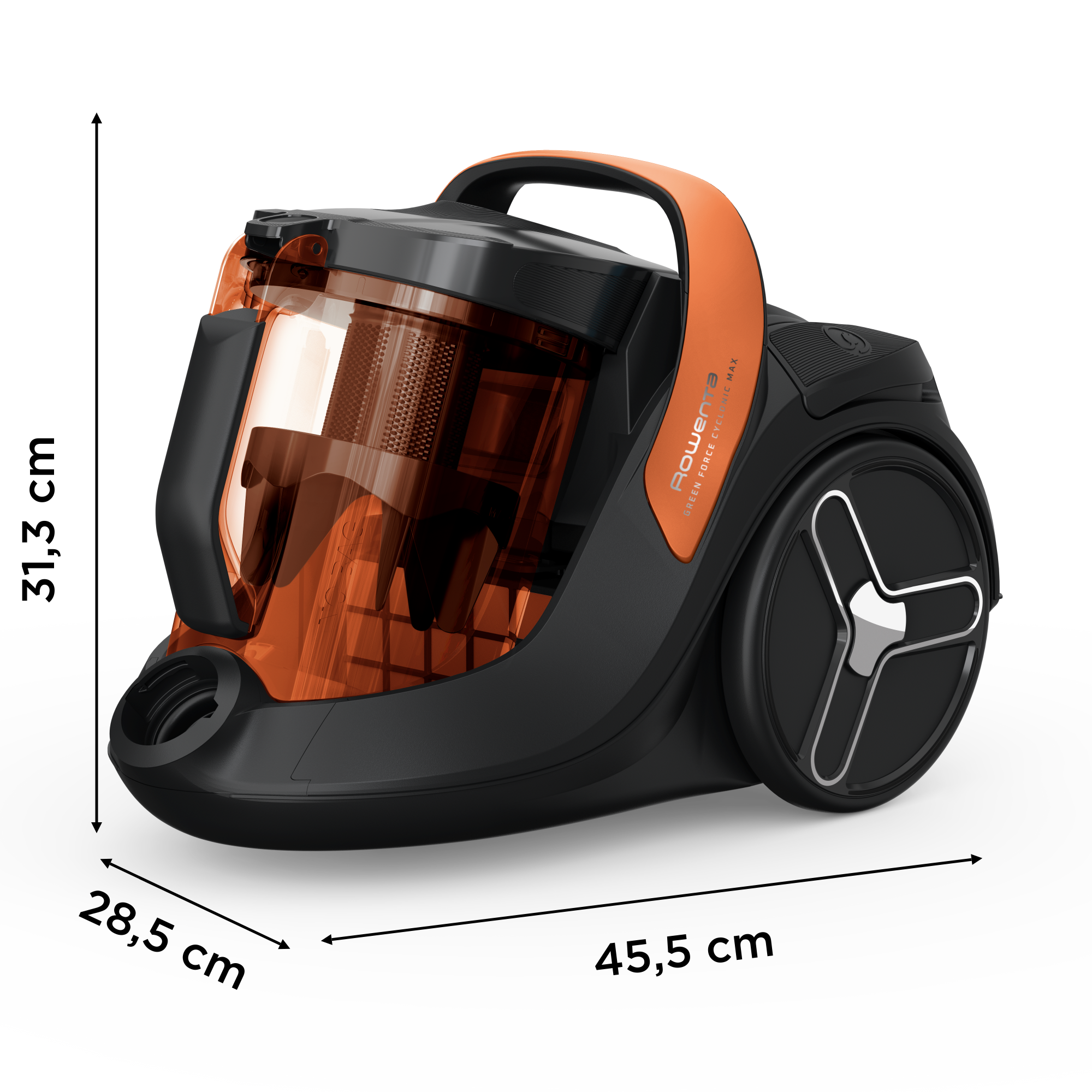 Green Force Cyclonic Max de Rowenta, Aspiradora Sin Bolsa, 900 W ...