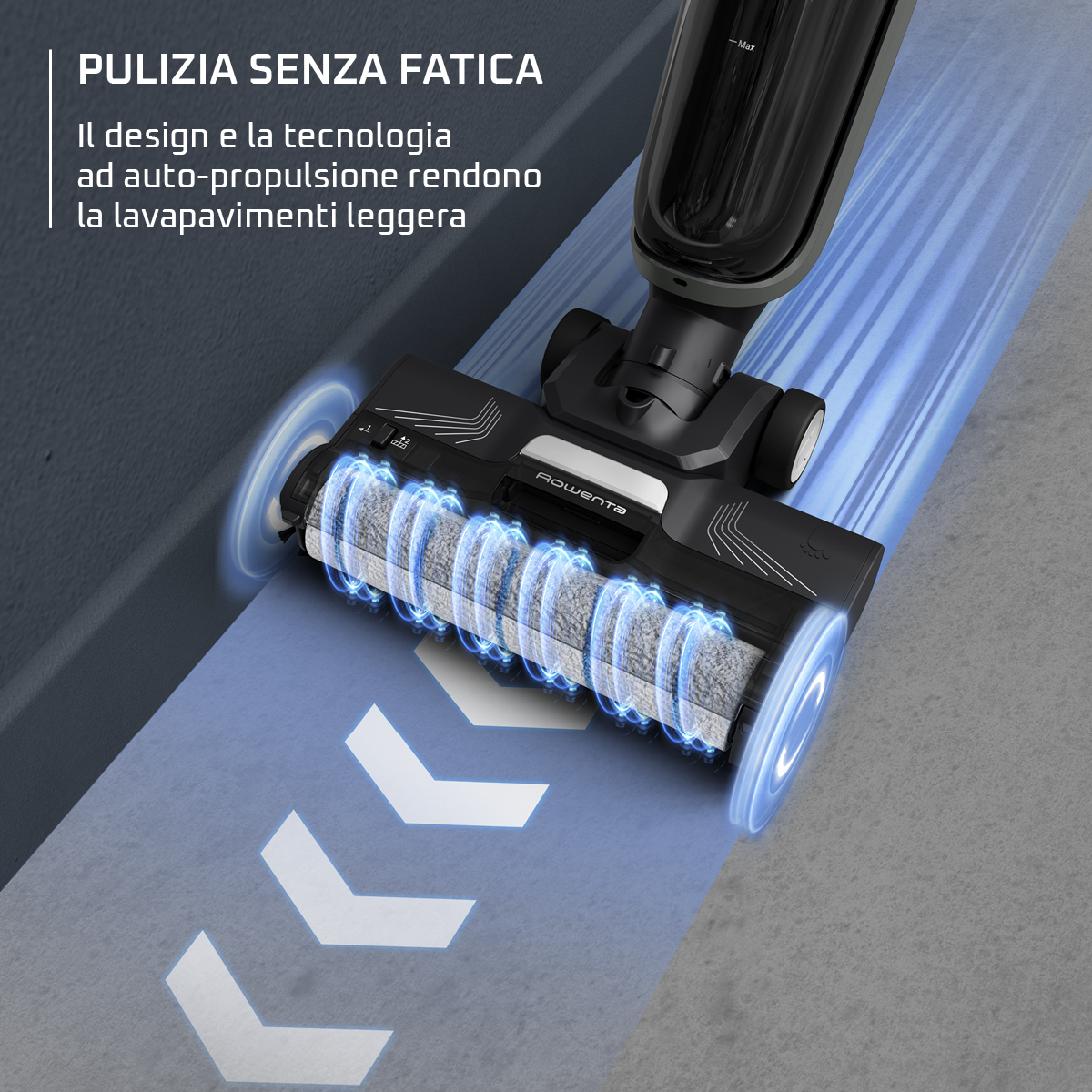 X-Clean 4, Lavapavimenti Senza Fili | Aspirazione e pulizia | Rowenta