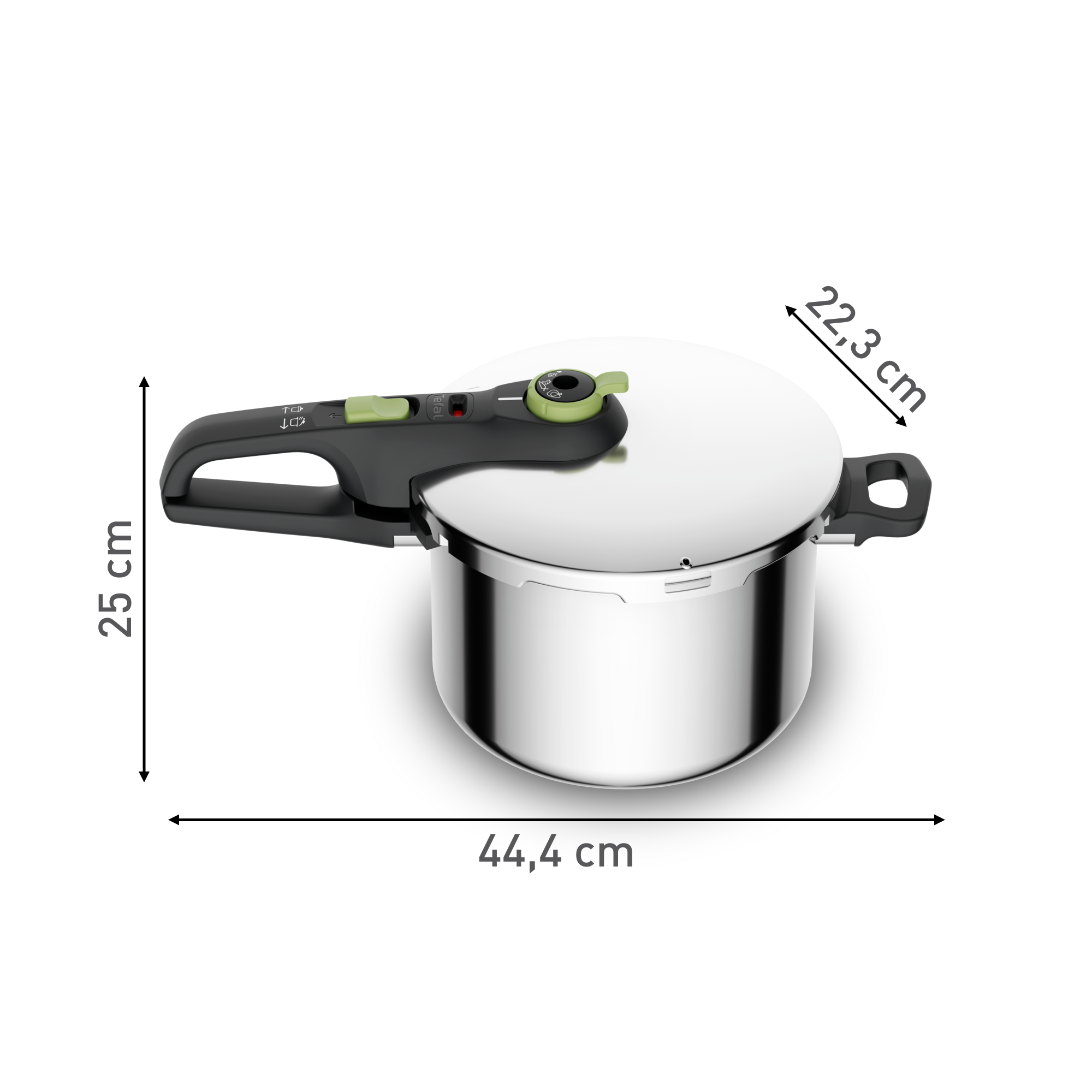 Secure Trendy Schnellkochtopf Mit Korb 6 L P25807 Schnellkochtöpfe
