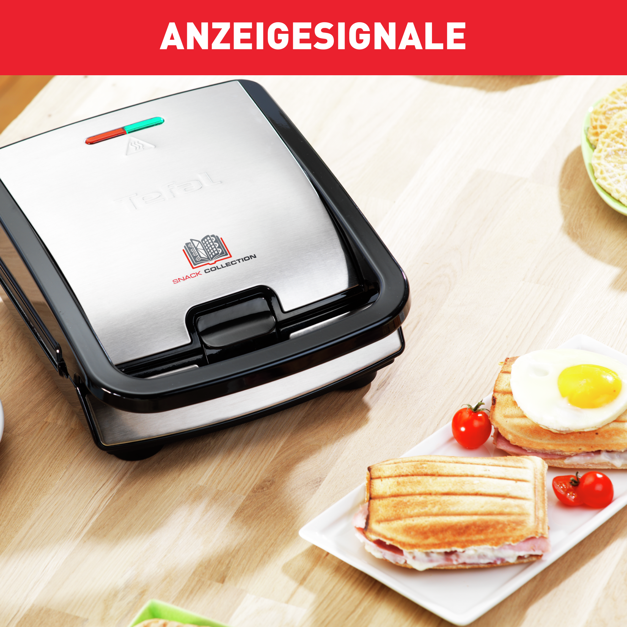 Snack Collection Sandwichmaker & Waffeleisen SW852D | Sandwichmaker und ...