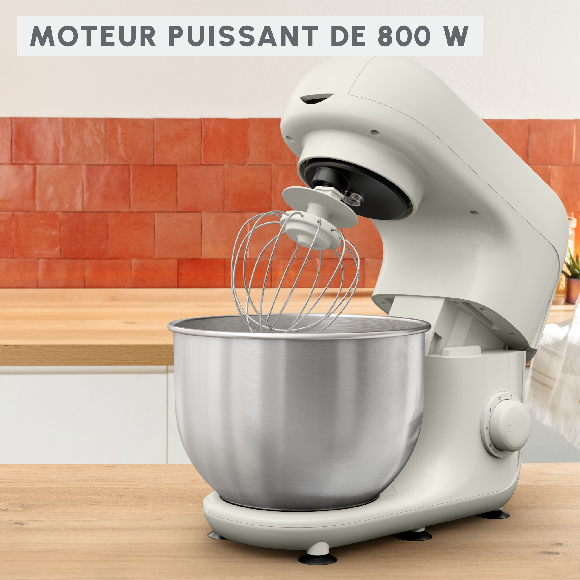 Bake Essential, Robot pâtissier, Bol de 4.8 L, Kit de pâtisserie, 800 W ...
