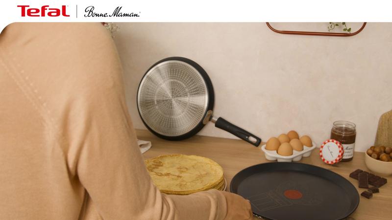 Poêles à blinis 12 cm Tefal et Bonne Maman Tous feux sauf induction ...