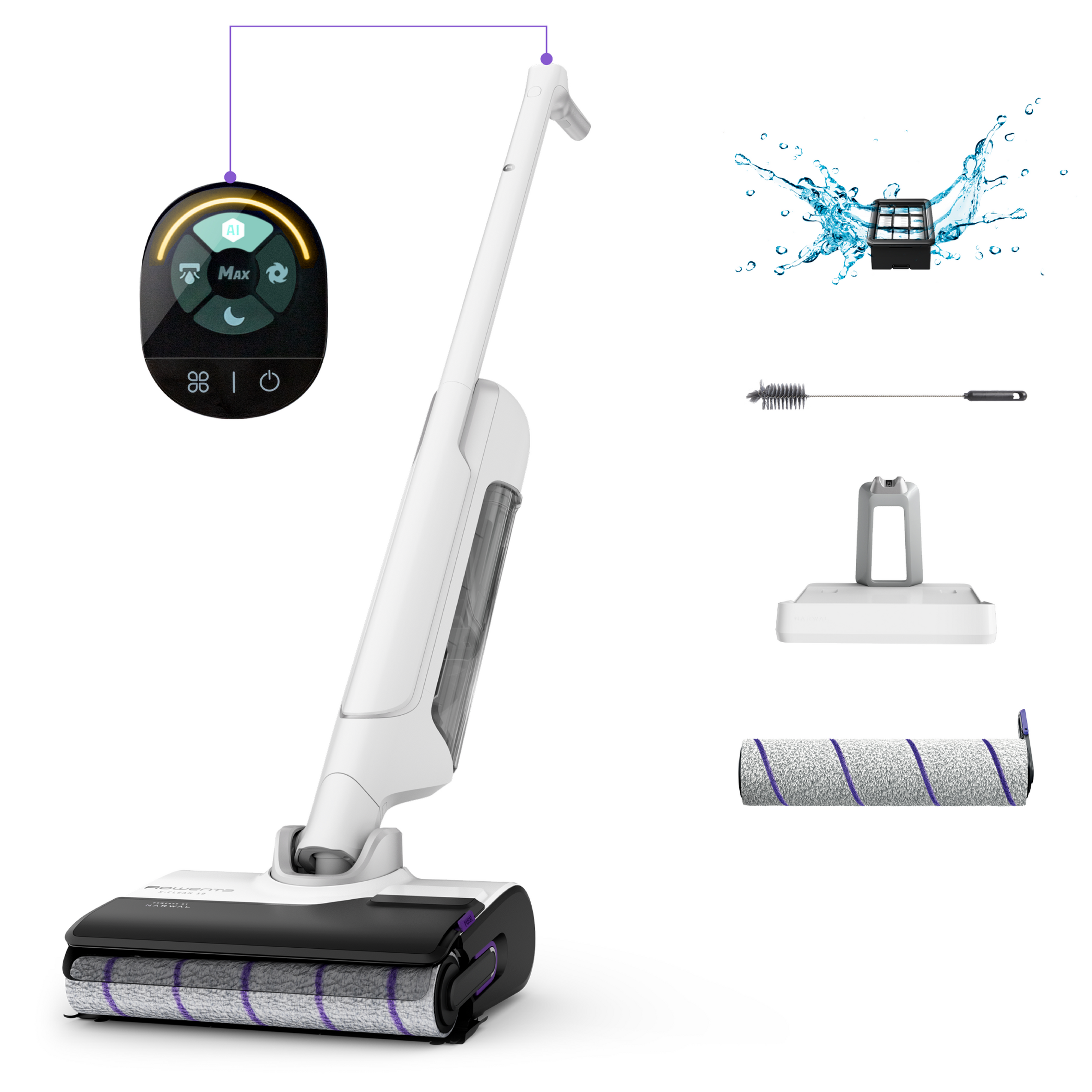 Fregona Eléctrica Sin Cable X-Clean 10 de Rowenta