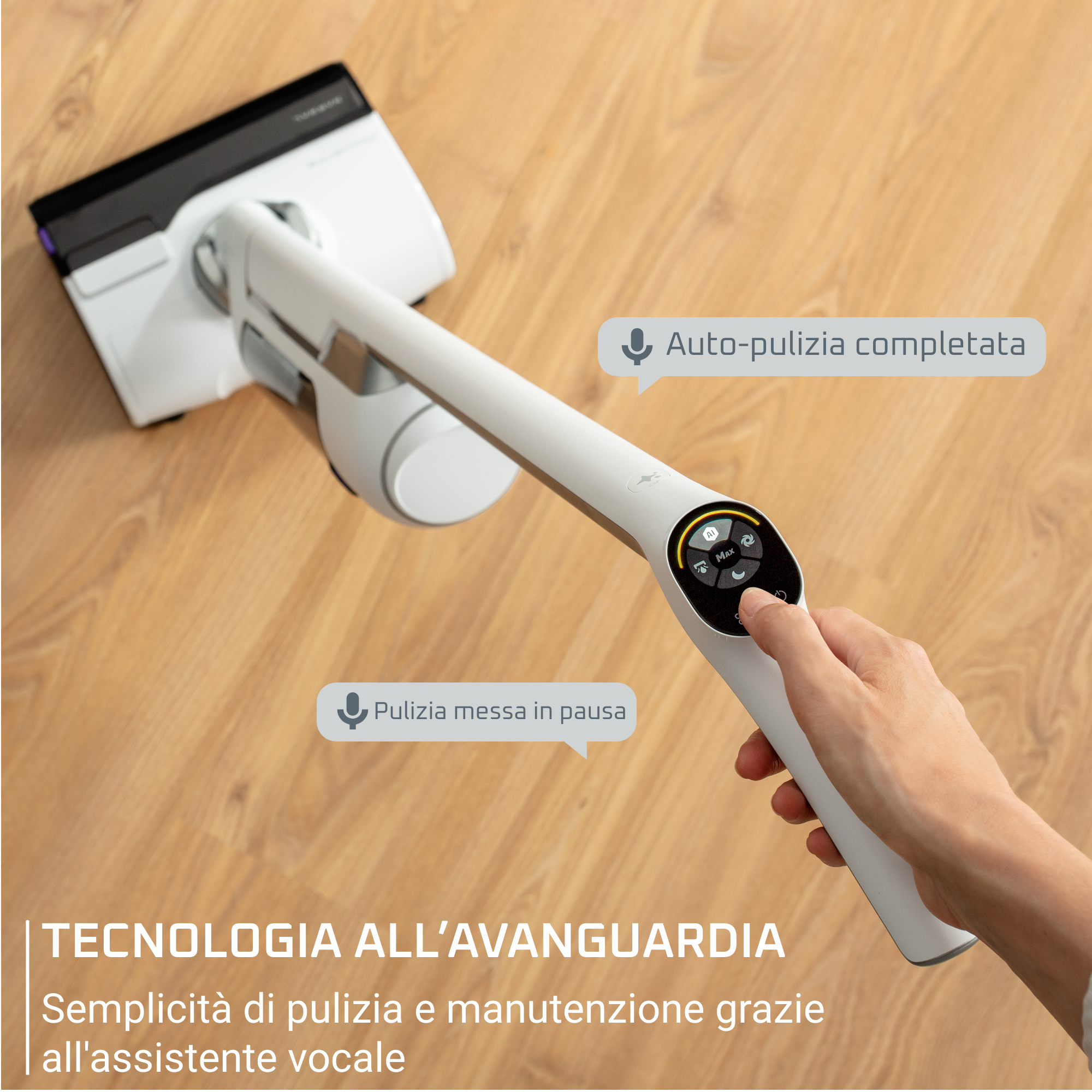 X-Clean 10, Lavapavimenti Senza Fili, Autonomia 60 Min, Autopulizia e ...