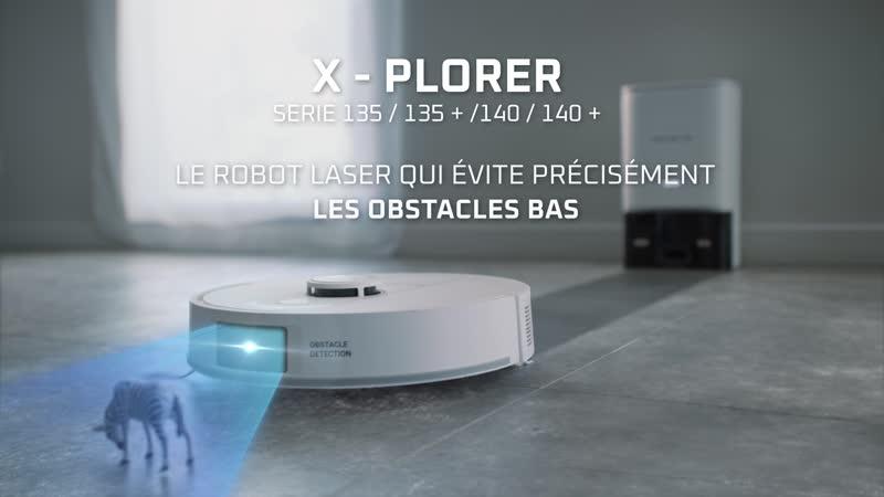 X-Plorer Serie 135, RR91C5 Aspirateur robot - 5000 Pa - Technologie ...