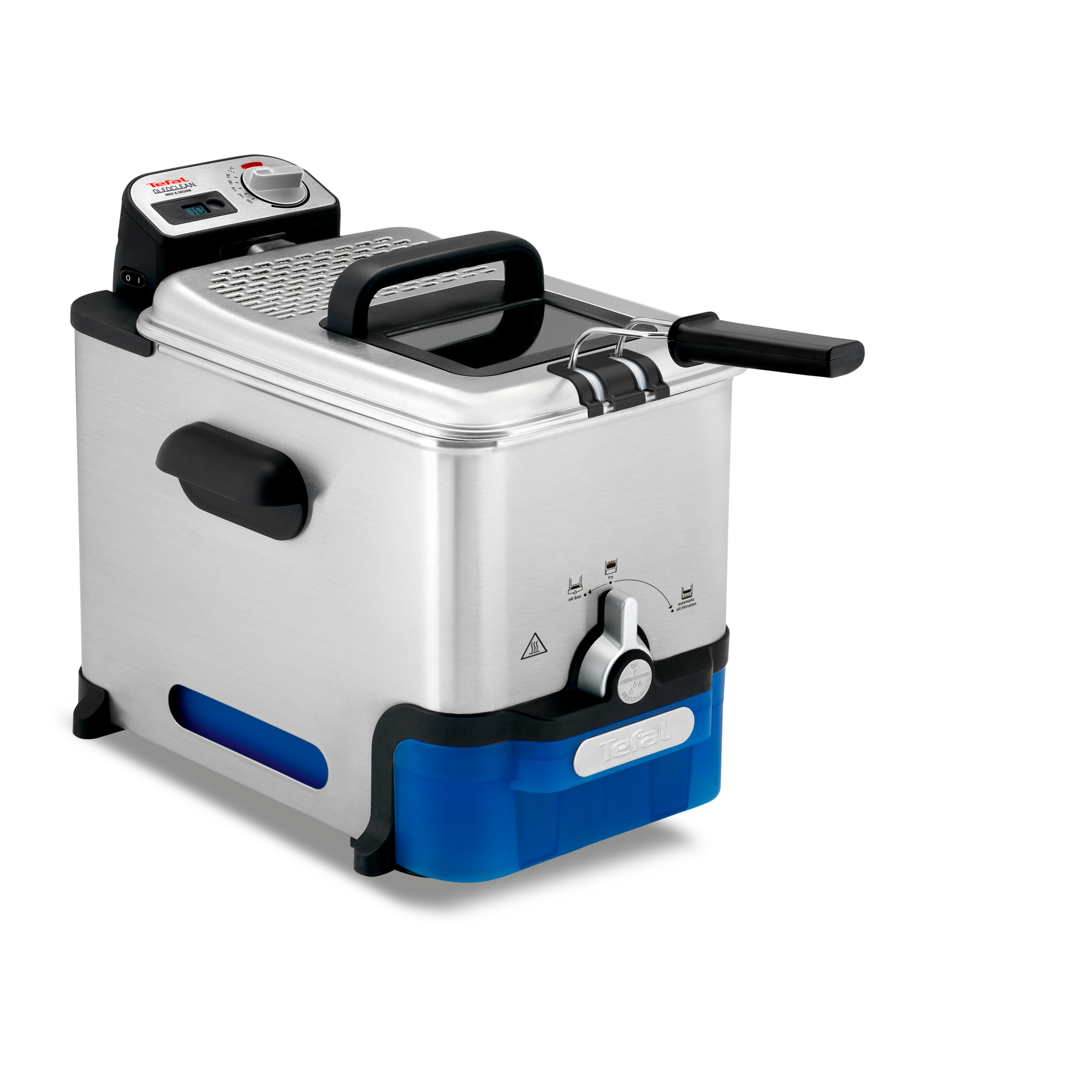 Oleo Clean Inox & Design, Friteuse à huile semi-professionnelle, 3.5L ...