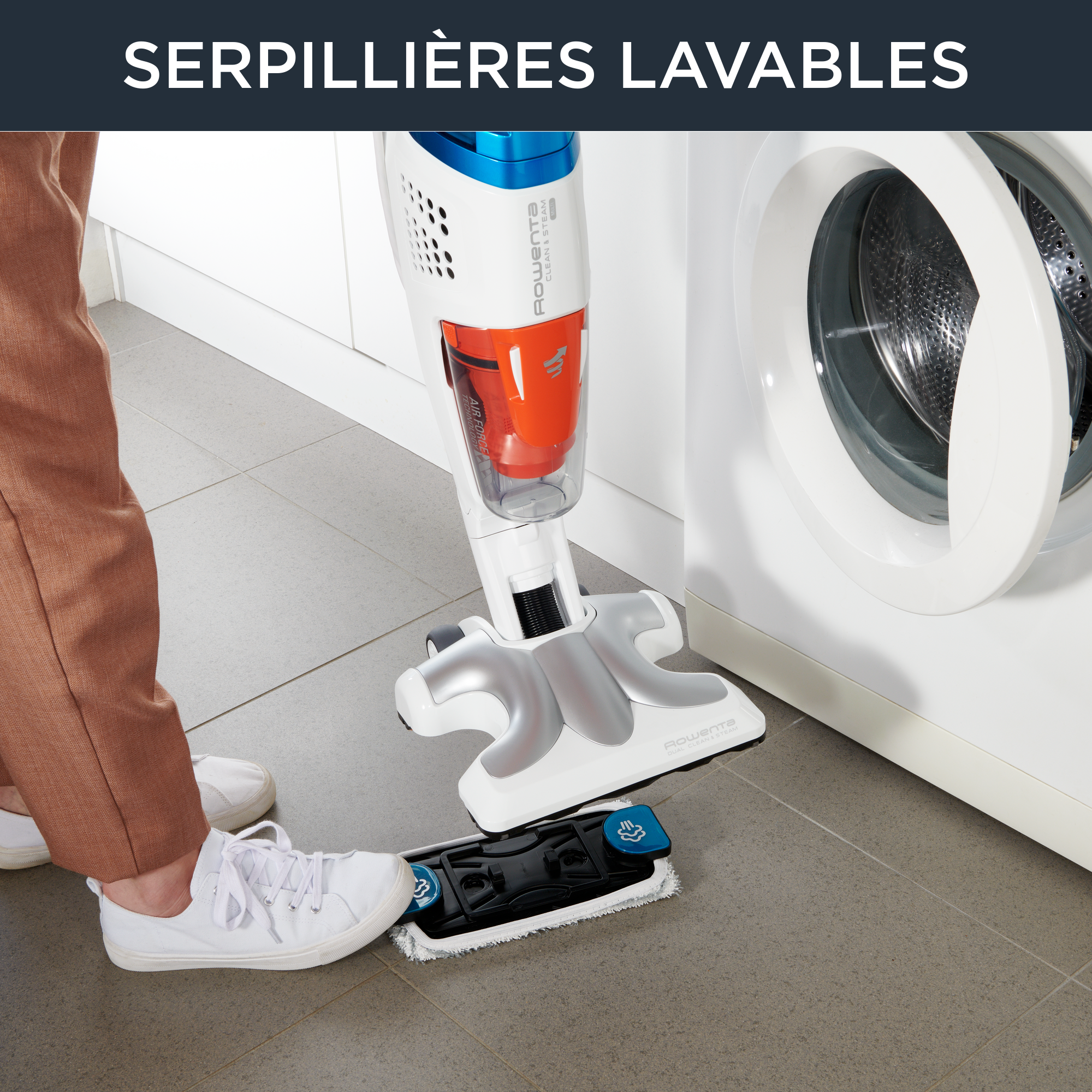 Rowenta Clean Steam Multi Nettoyeur Vapeur 2 En 1