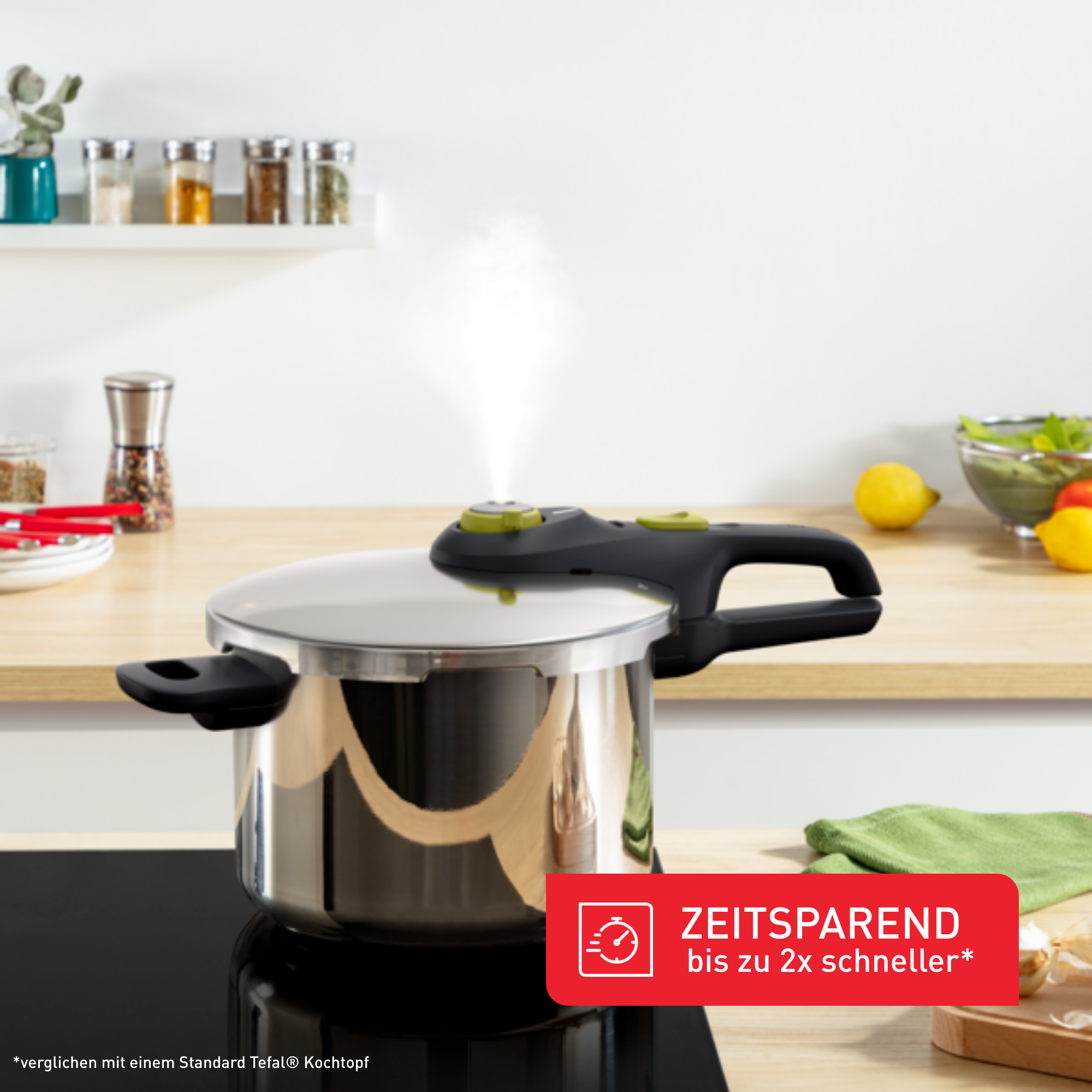 Bedienungsanleitungen Secure 5 Neo Schnellkochtopf 6L mit Korb, P25307 ...