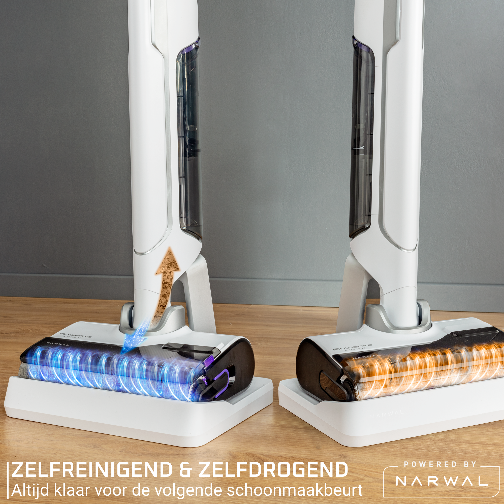 X-Clean 10 GZ7035 2-in-1 vloerreiniger | 2-in-1 Vloerreinigers | Rowenta