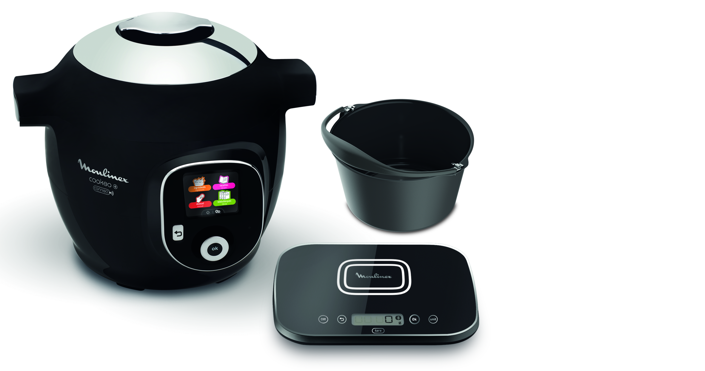 Cookeo + Connect, Multicuiseur connecté, 6L (2/6 pers.), balance de ...