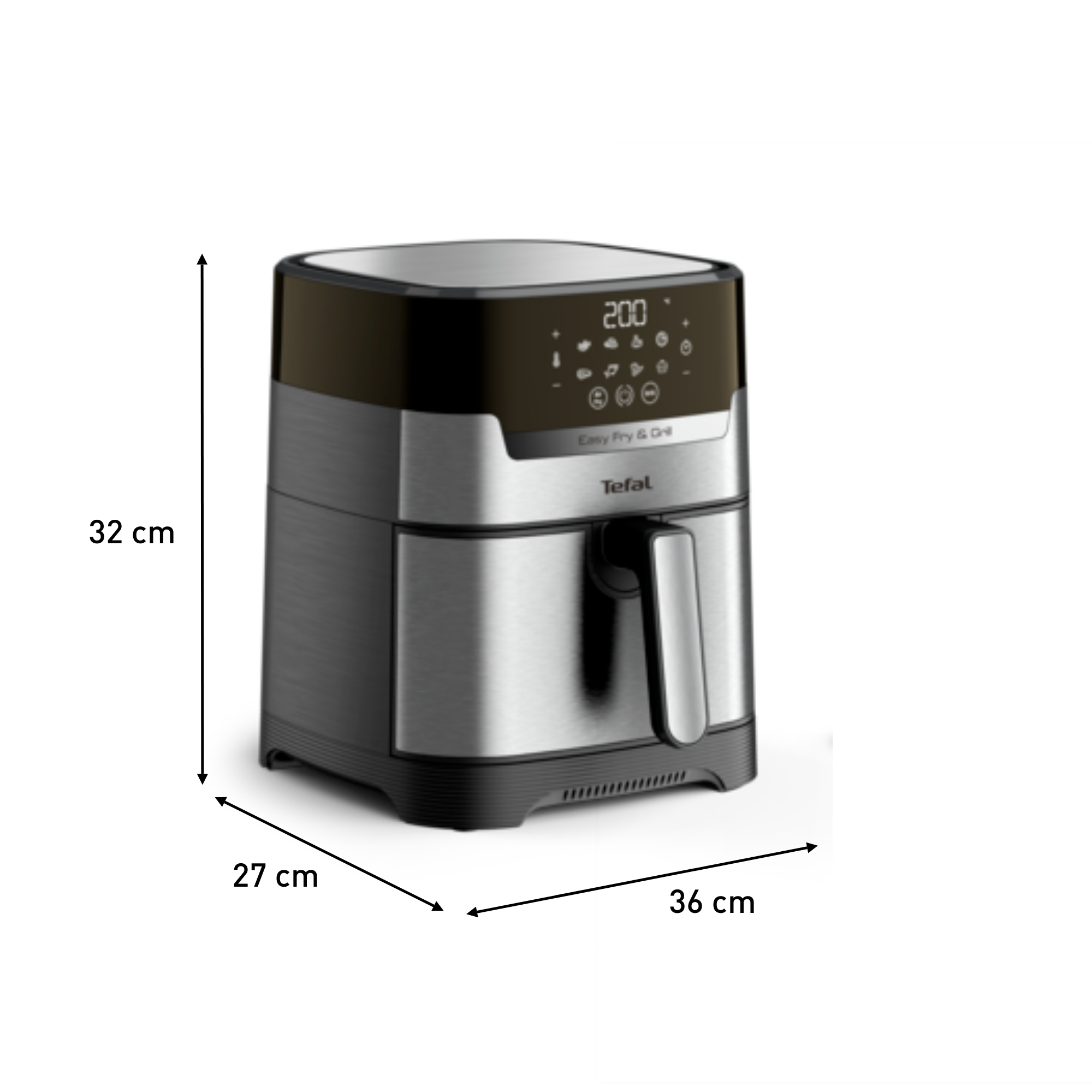 Tefal Easy Fry & Grill Digital EY505D | TEFAL