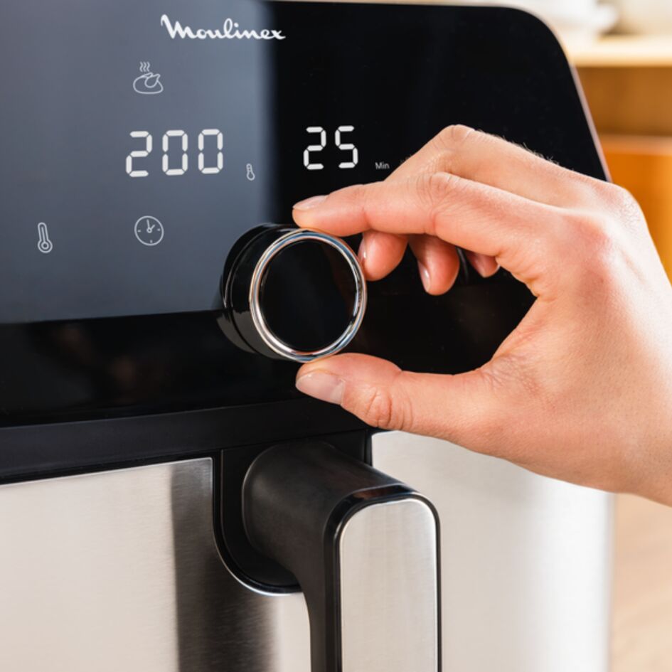 Easy Fry Mega, 7.5L, Air fryer, Inox | Air Fryers - Friteuses sans ...