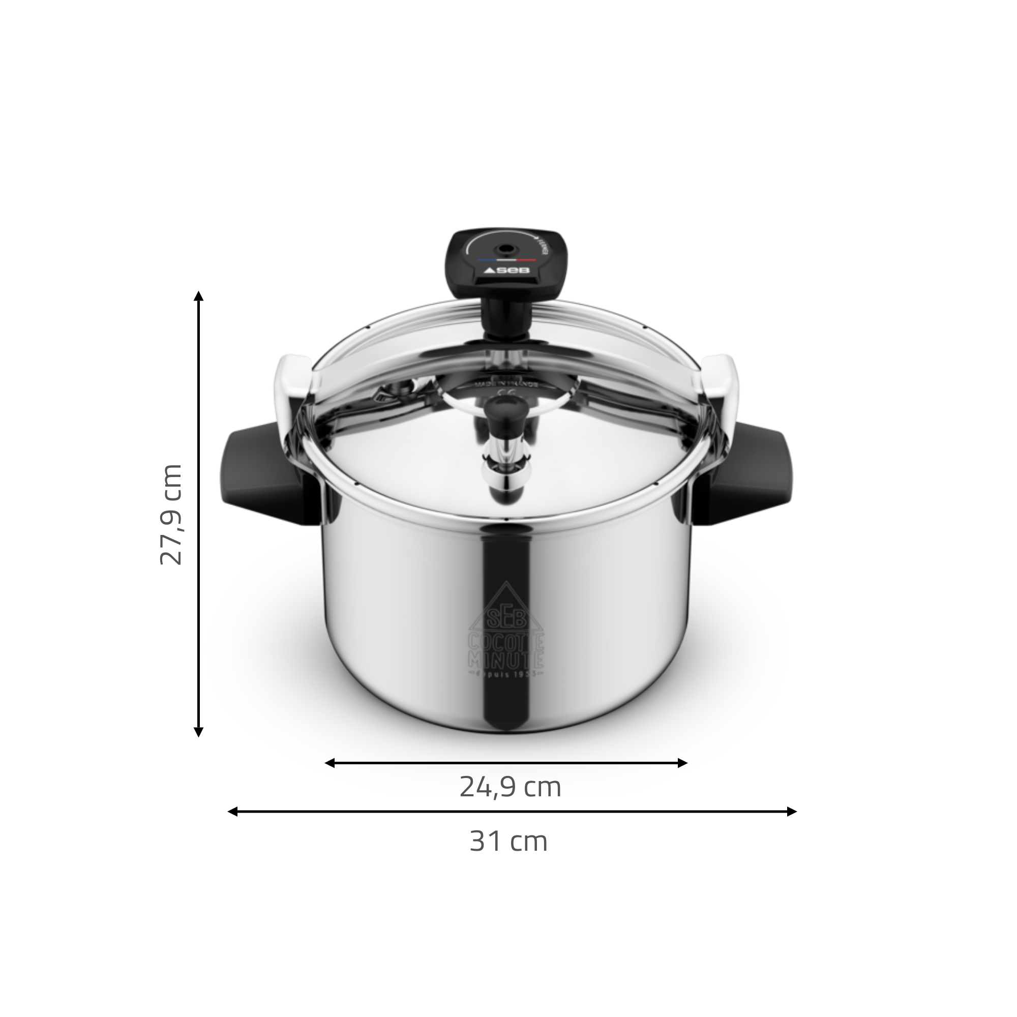 AUTHENTIQUE Eco Cocotte-Minute® 6 L, Induction, Cuisson rapide, Cuisine ...