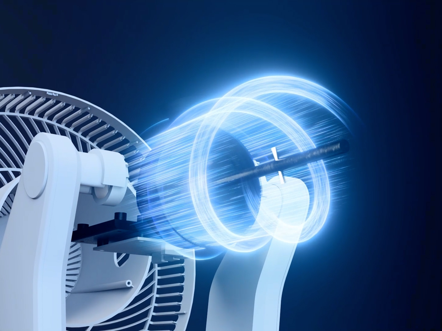 Turbo Swift Silence, Ventilateur sur pied, Rafraîchissement intense ...