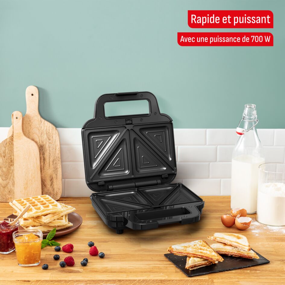 UltraCompact 3-en-1, Appareil à gaufres, Sandwichs et Paninis | CROQUE ...