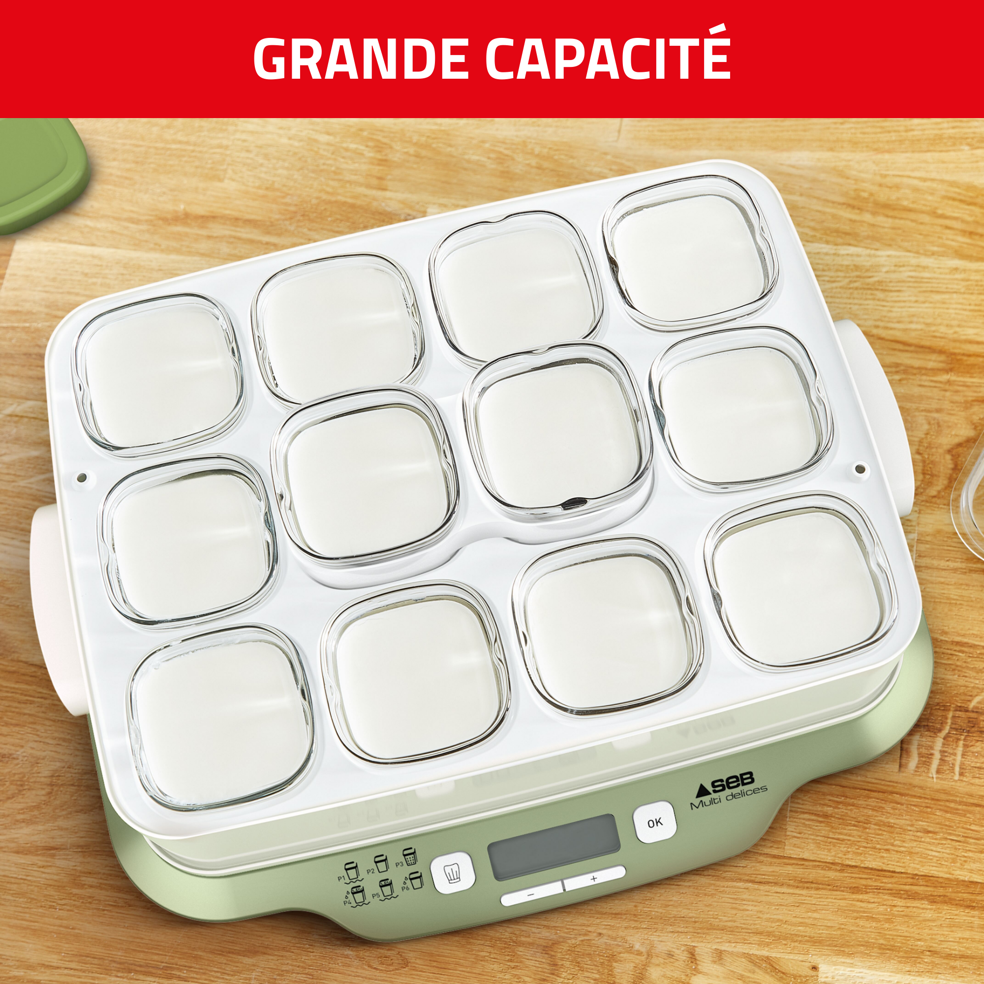 Multi Delices Express & Végétal 12 pots | Yaourtières SEB | Seb