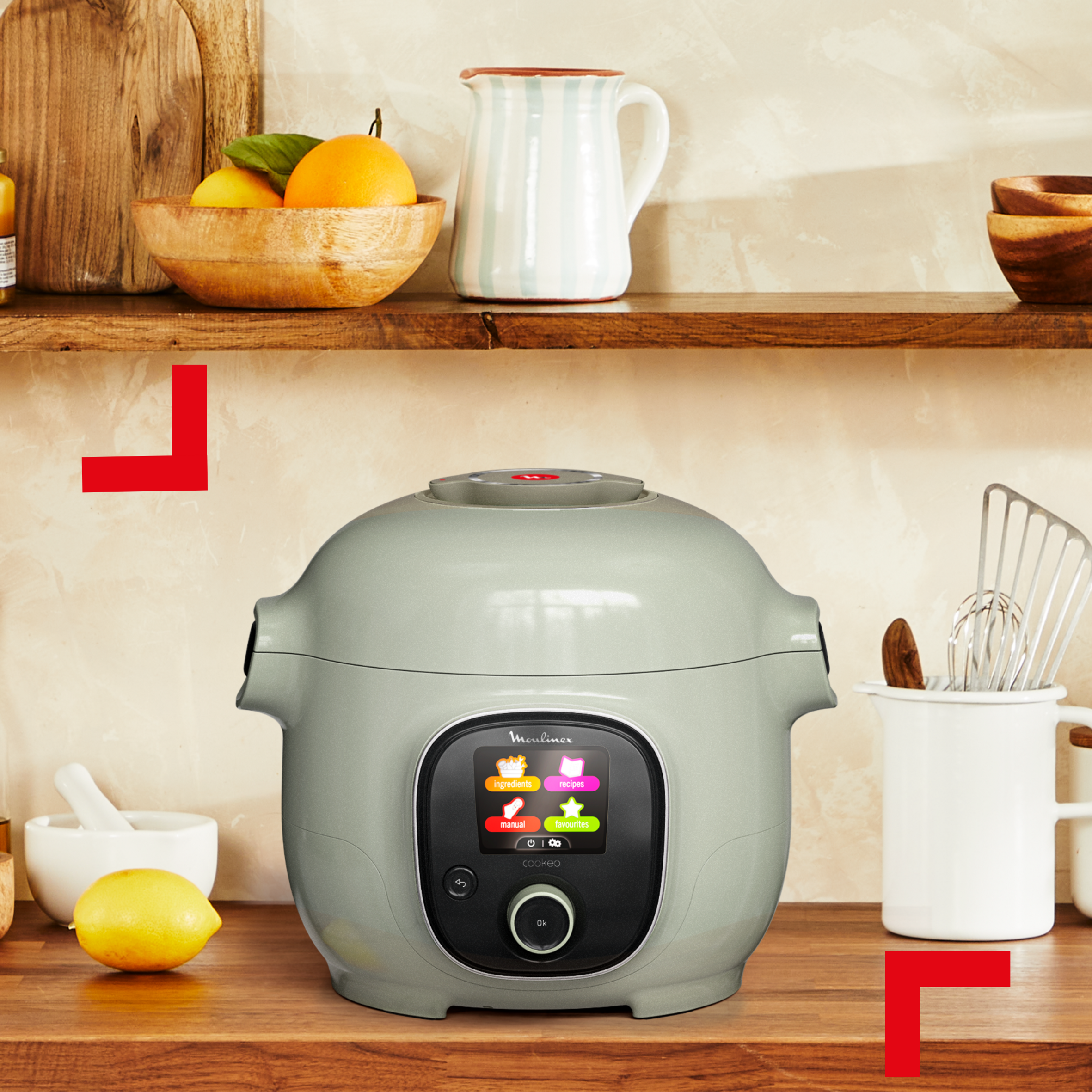 Cookeo Mini Eco-design CE88E310 Multicuiseur intelligent haute pression ...