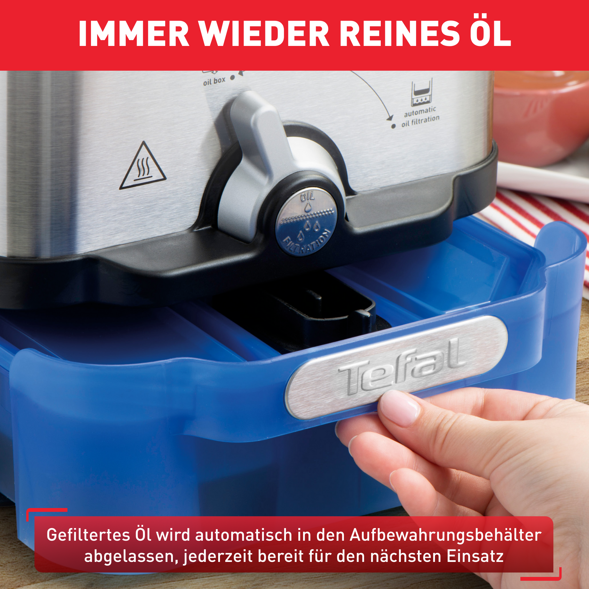 Oleoclean Pro Fritteuse FR8040 | Fritteusen | Tefal