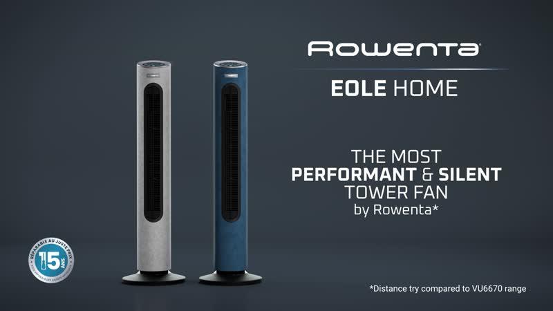 Eole Home Ventilateur colonne, Puissant, Silencieux, Ecoénergétique | Ventilateurs | Rowenta