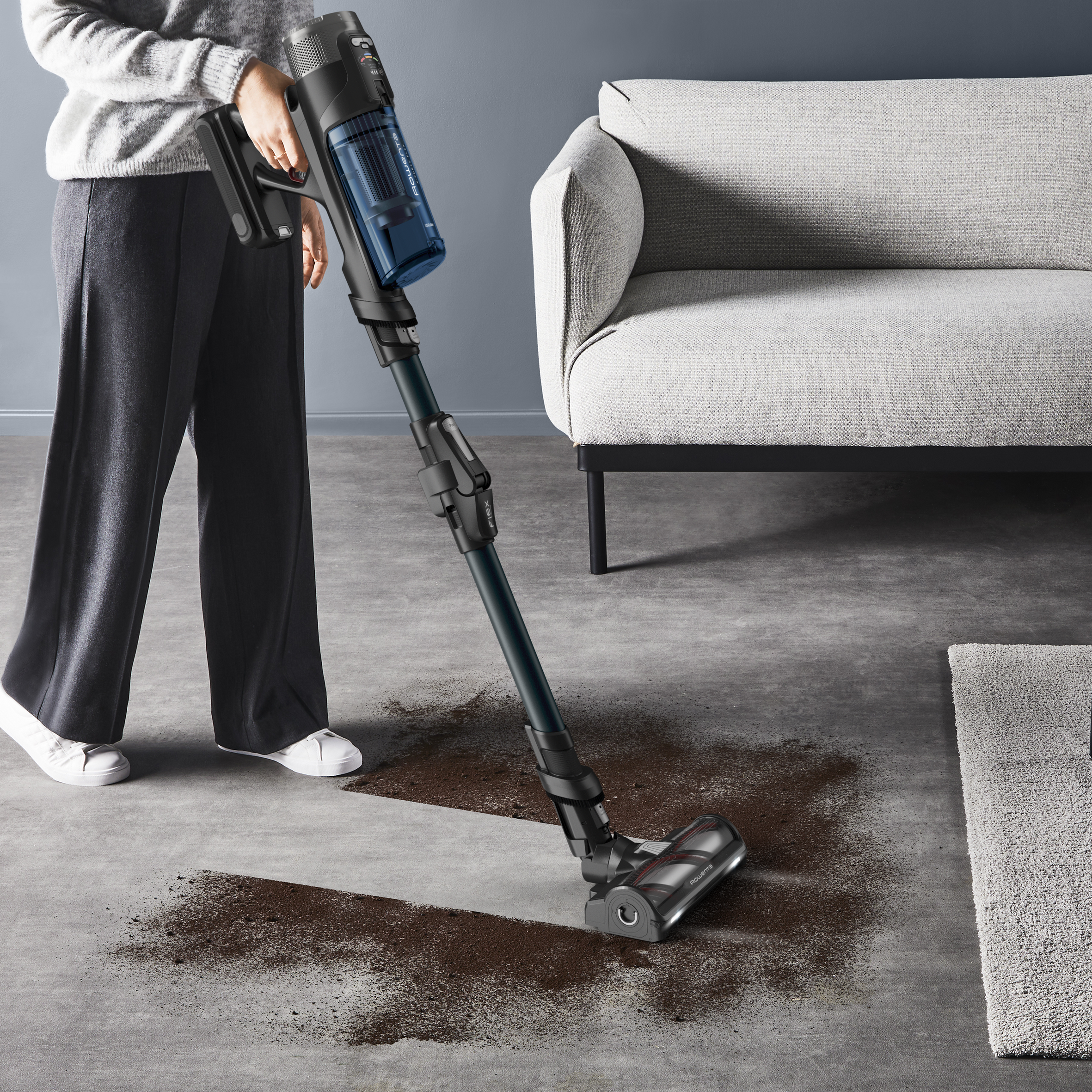 X-Force Flex 13.60 Aqua RH9AD1 Steelstofzuiger - 150 AirWatt - 60 min ...