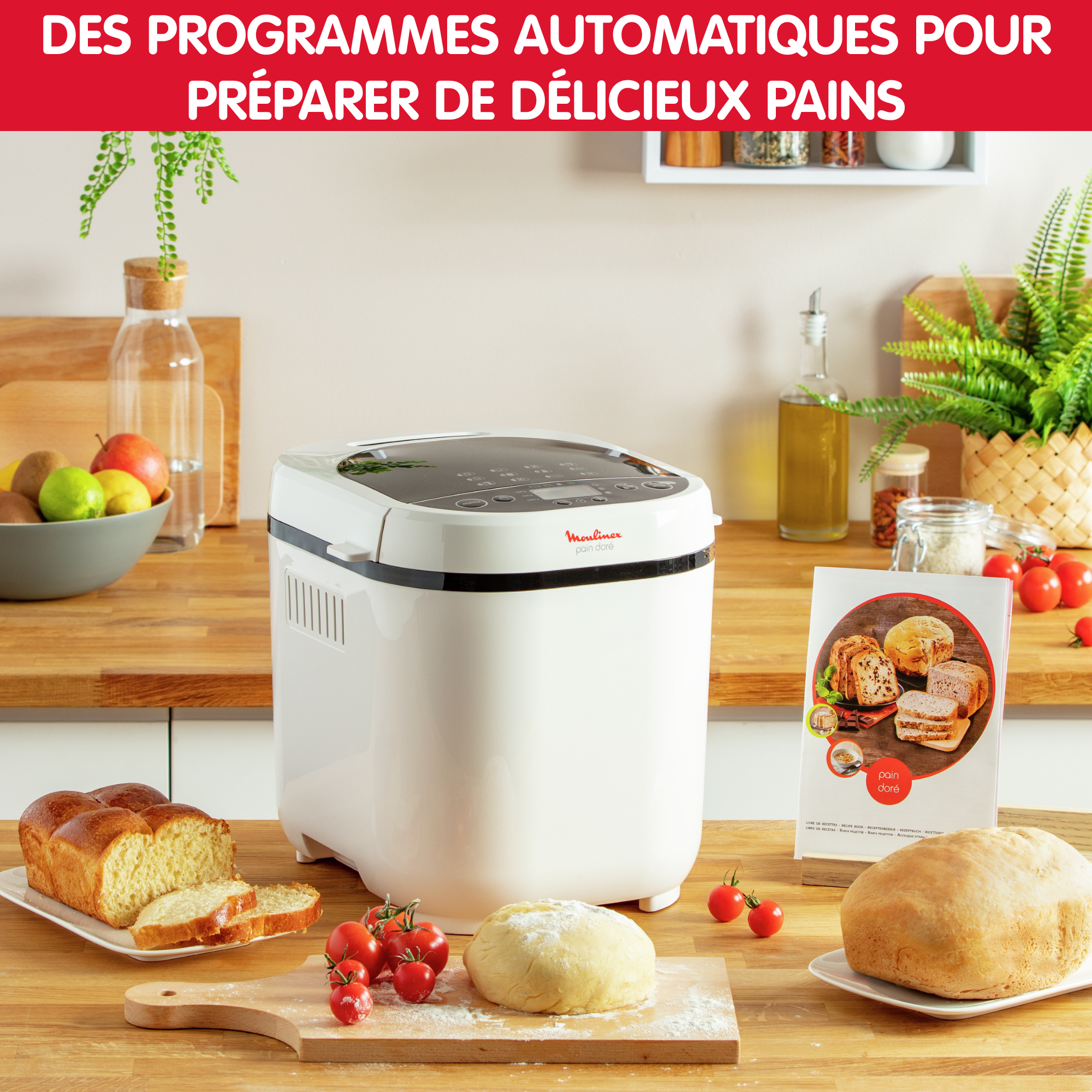 Modes d'emploi Pain Doré OW210130 Machine à pain - 12 programmes ...