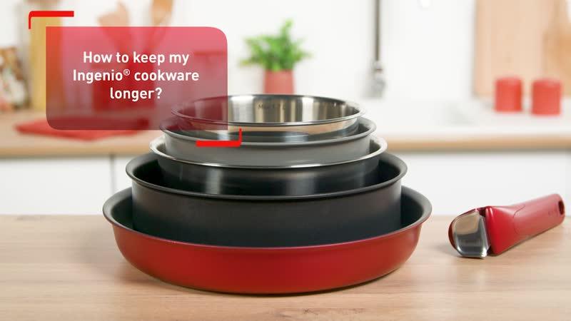 Ingenio Black Stone, Antiadhésif, Batterie de cuisine 7 pièces, Induction | BATTERIES DE CUISINE ...