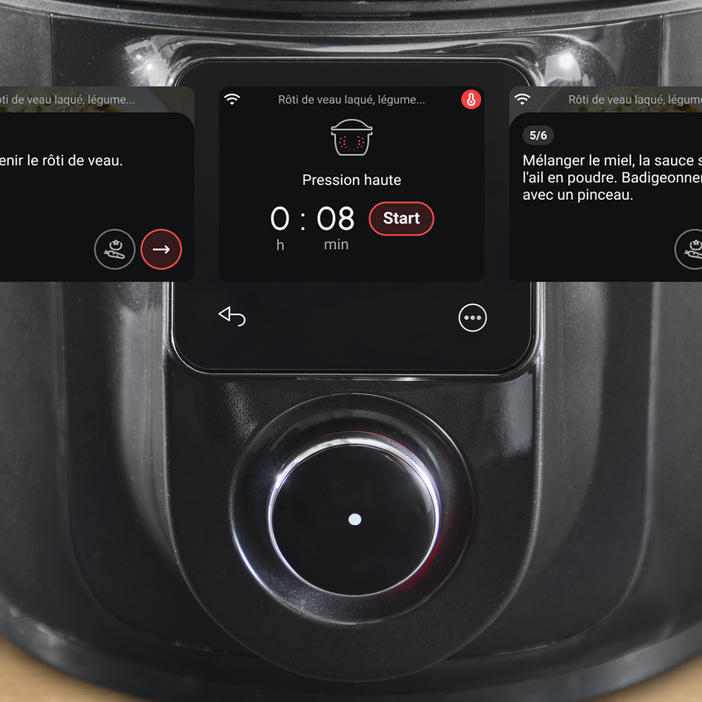 Cookeo Infinity, 20 modes de cuisson, Avec pale de mélange, Noir ...