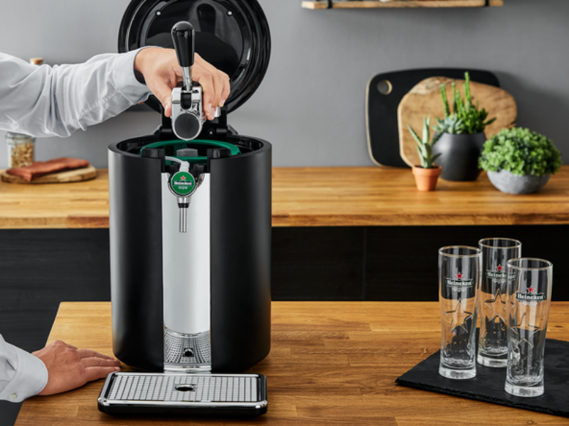 KRUPS BEERTENDER COMPACT NOIR VB450E10