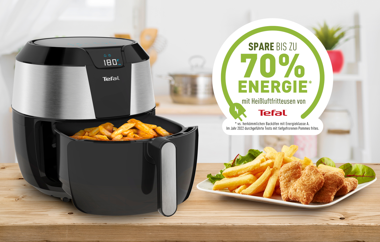 Easy Fry XXL Heißluftfritteuse EY701D | Heißluftfritteusen | Tefal