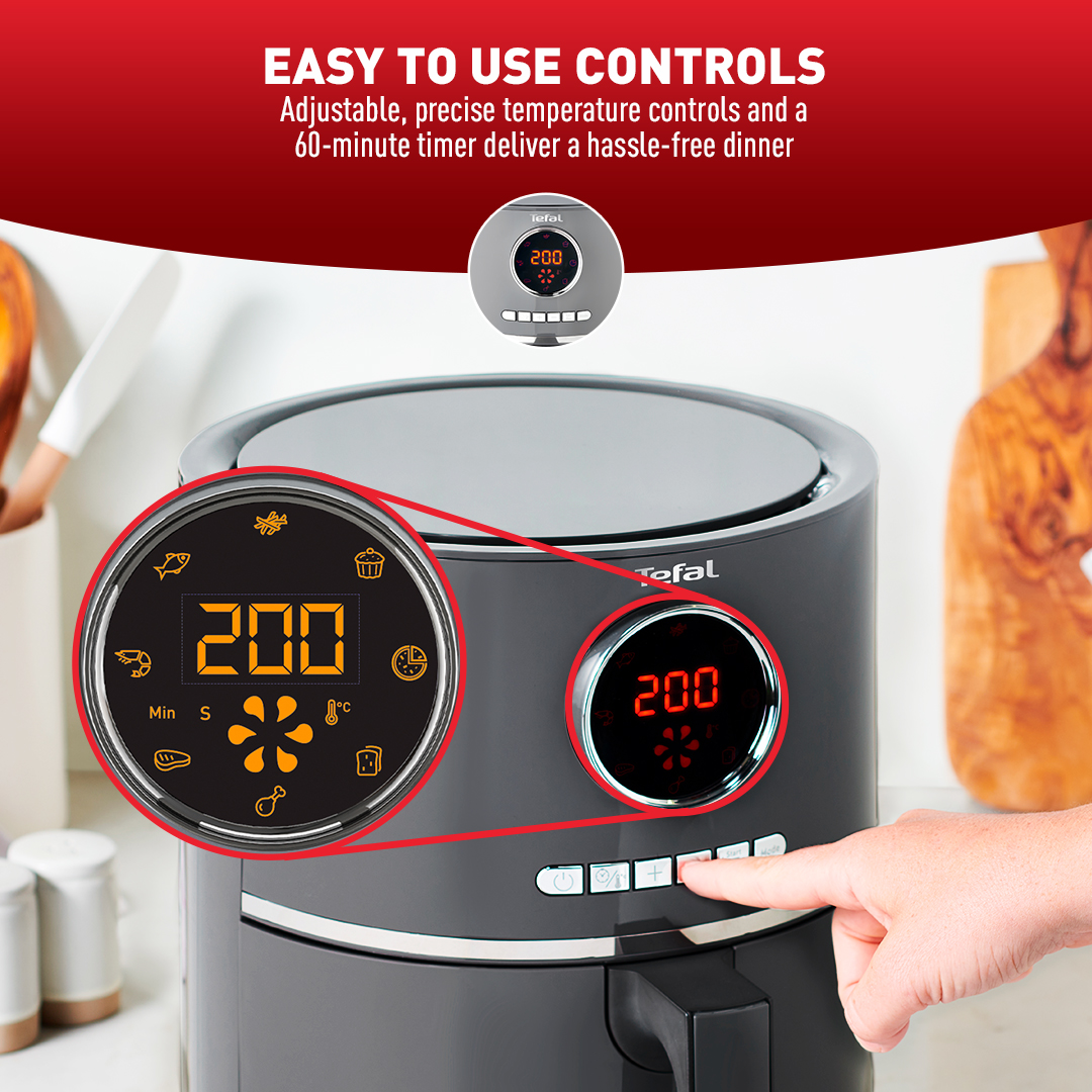 Tefal Ultra Fry Healthy Air Fryer 4.2L EY111B | TEFAL