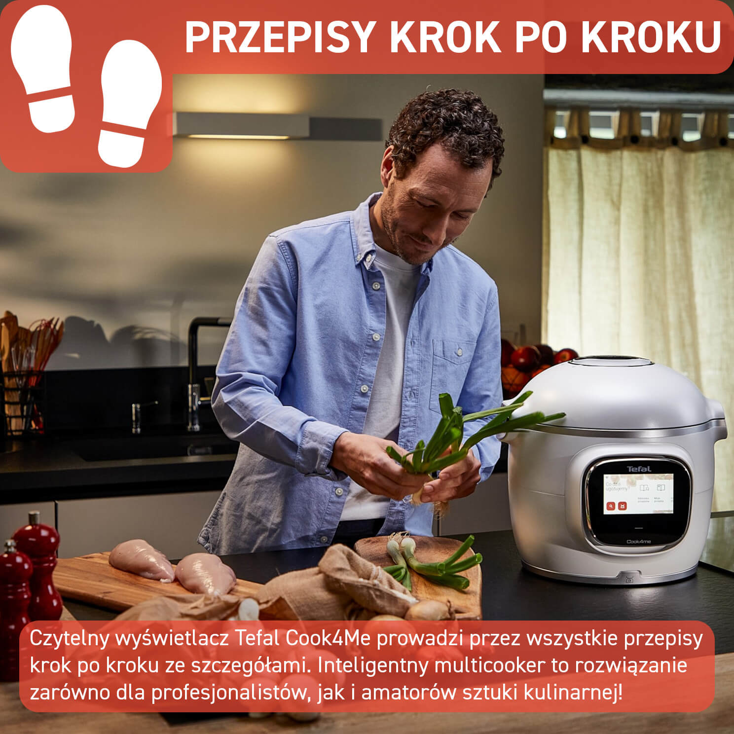 Multicooker Tefal Cook4Me Touch Pro CY9431 - sklep Tefal