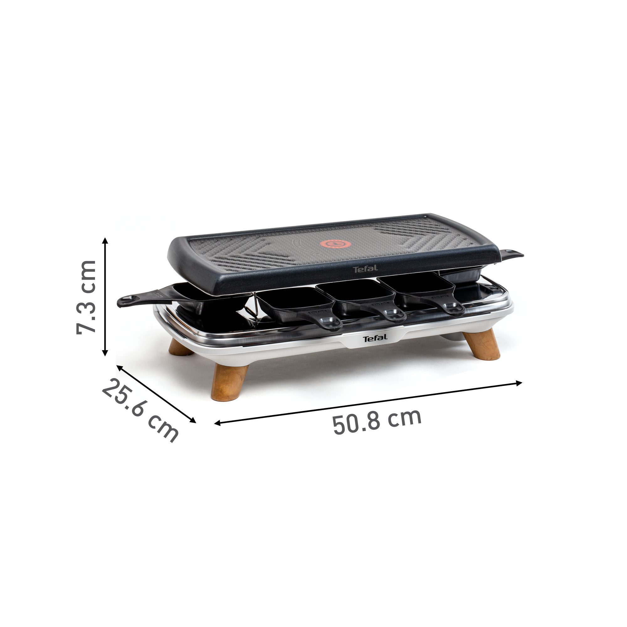 Raclette Gourmet 3-in-1 RE610D gourmetstel | Gourmet & Fondue | Tefal