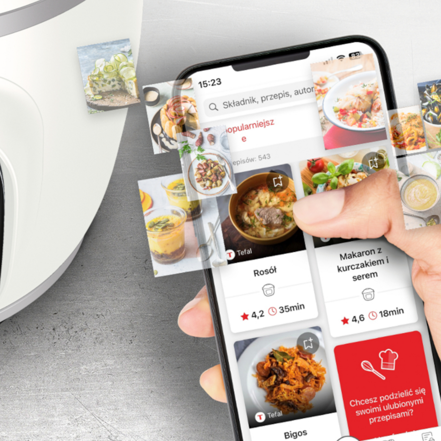 Multicooker Tefal Cook4Me Touch Pro CY9431 - sklep Tefal