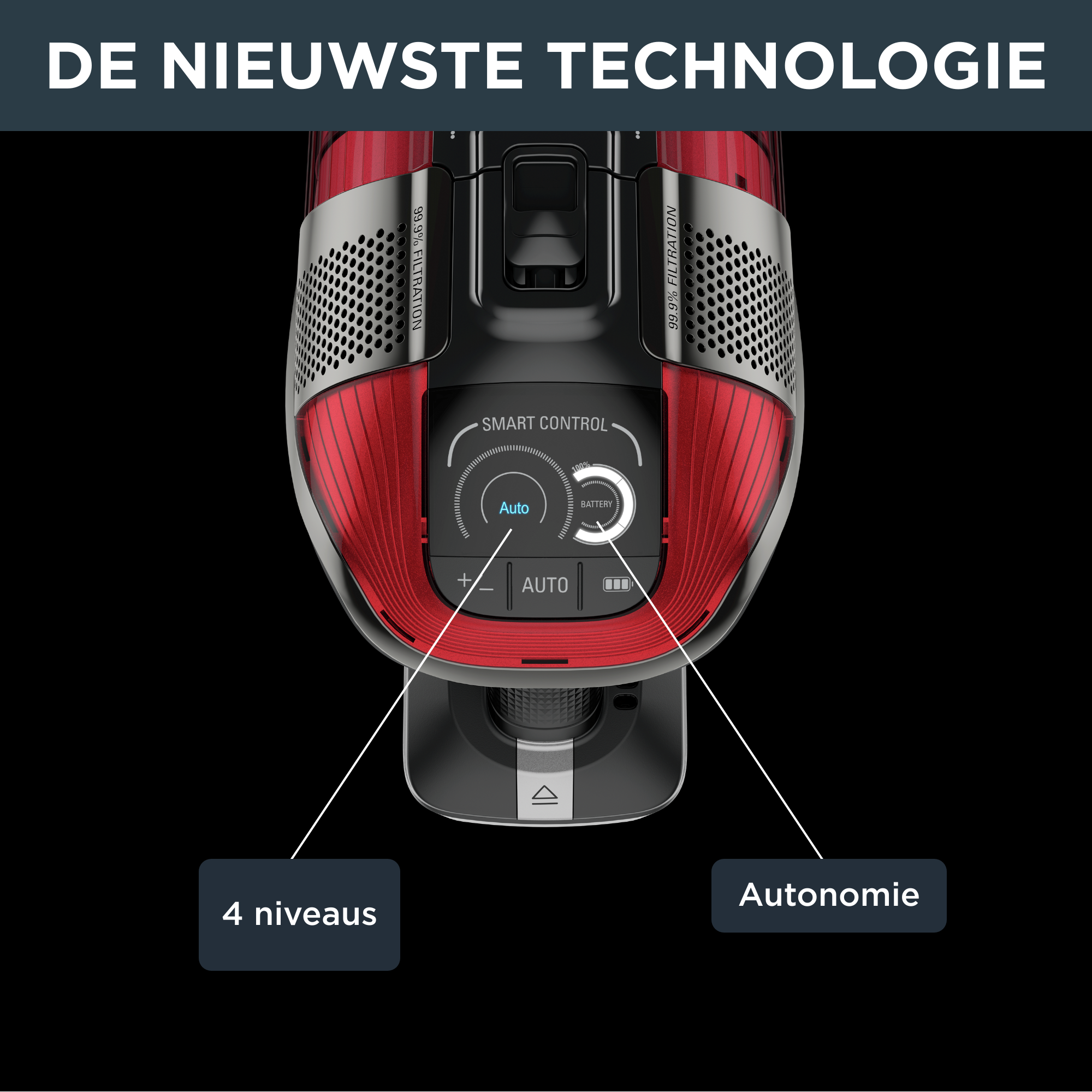 X-Force Flex 12.60 RH98A8 Steelstofzuiger - 150 AirWatt - 45 min ...